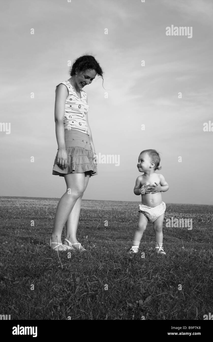 Night meadow Black and White Stock Photos & Images - Alamy