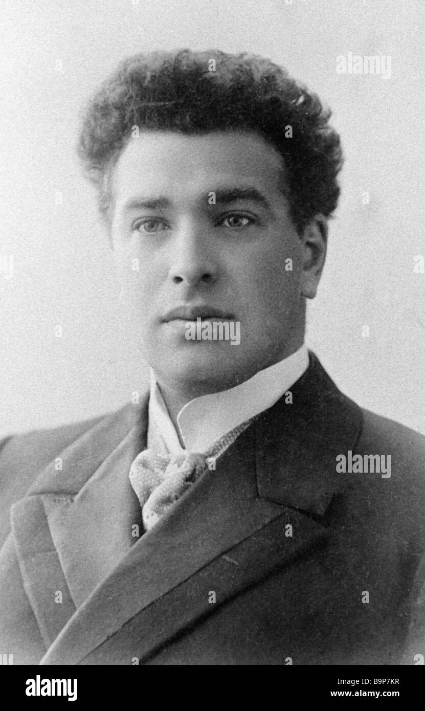 Actor Gribunin 1873 1933 of the Moscow Academic Art Theater Stock Photo ...