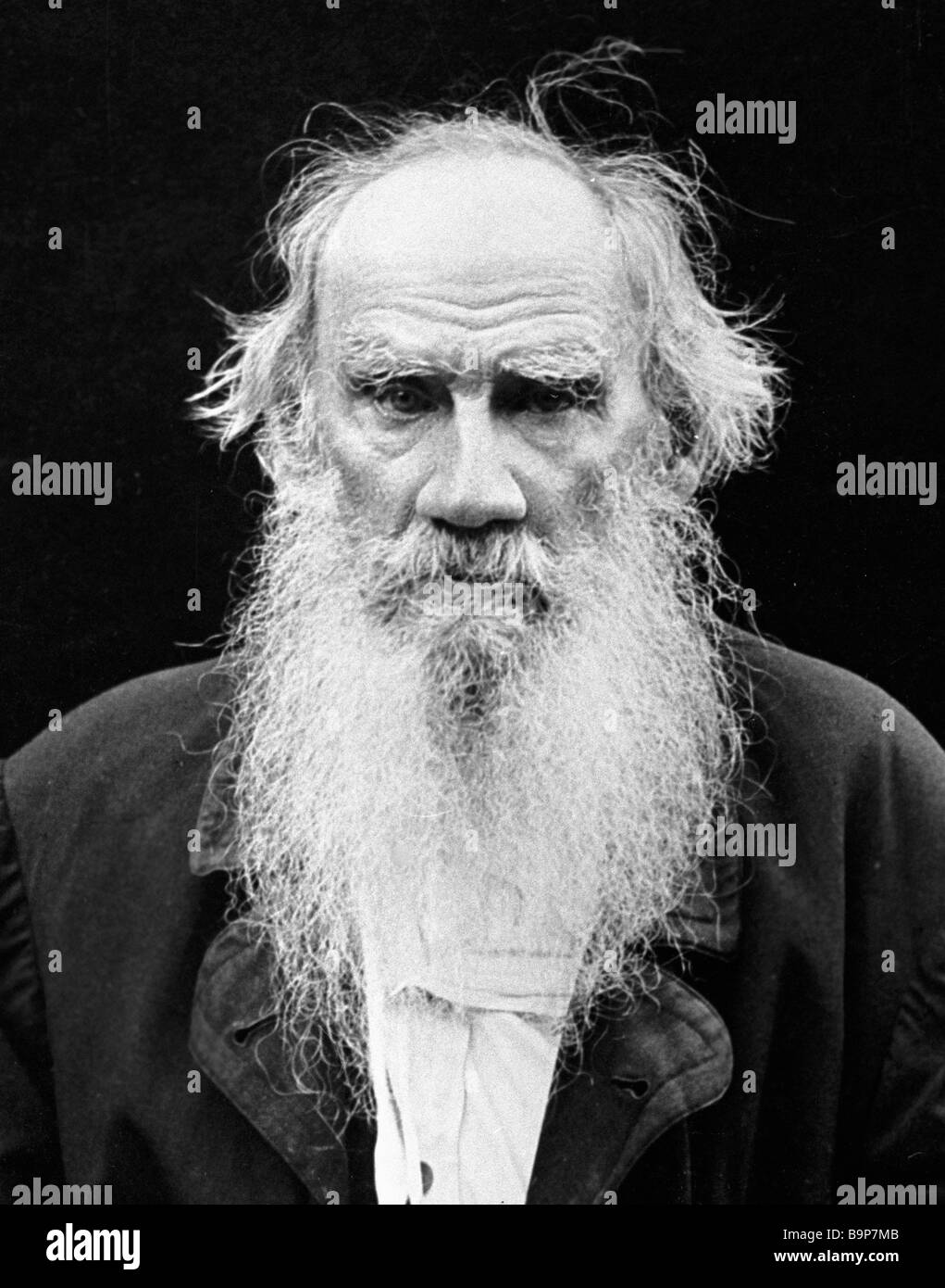 Russian writer Leo Tolstoy 1828 1910 Stock Photo - Alamy
