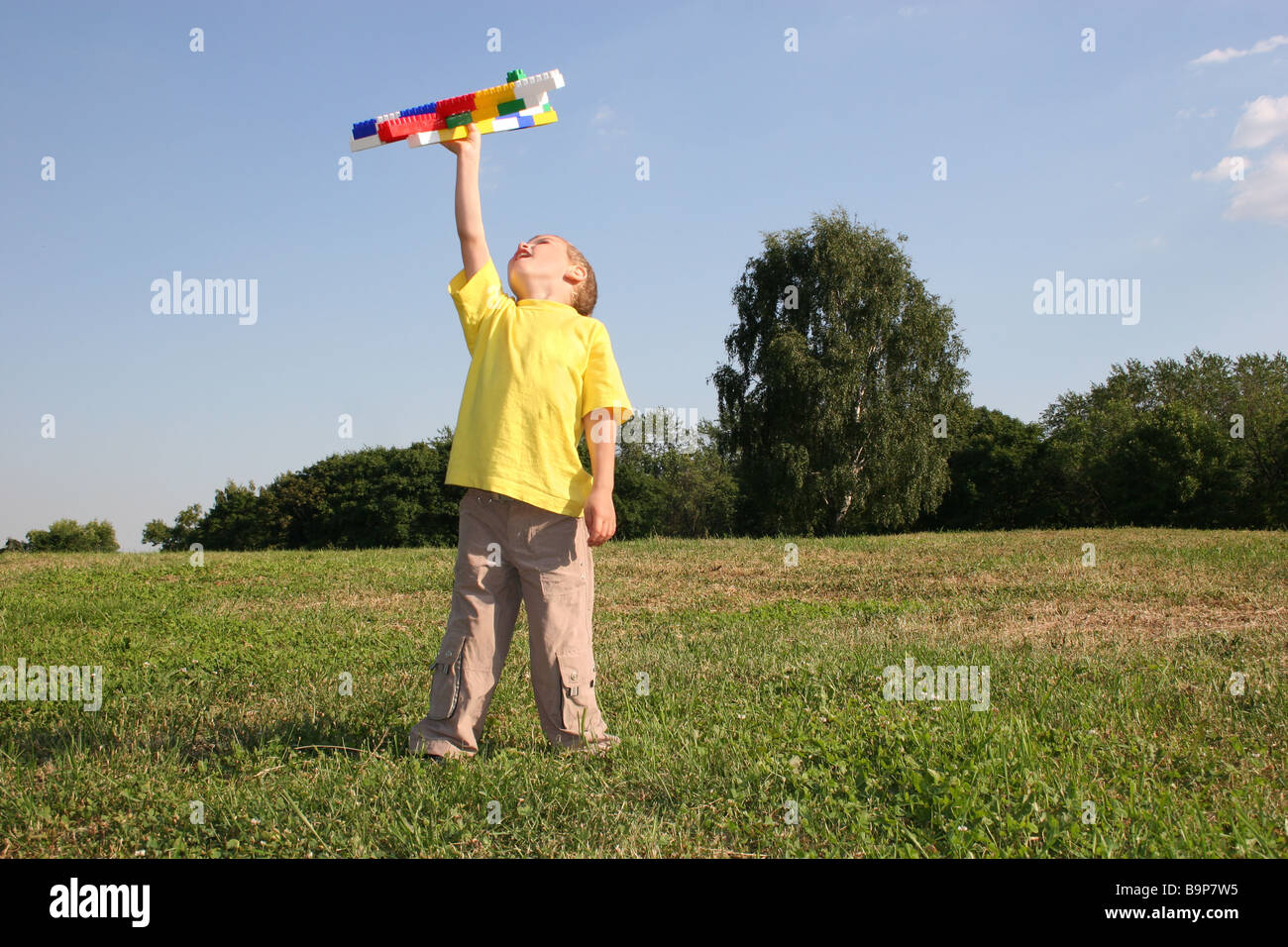 Aero plane kid hi-res stock photography and images - Alamy