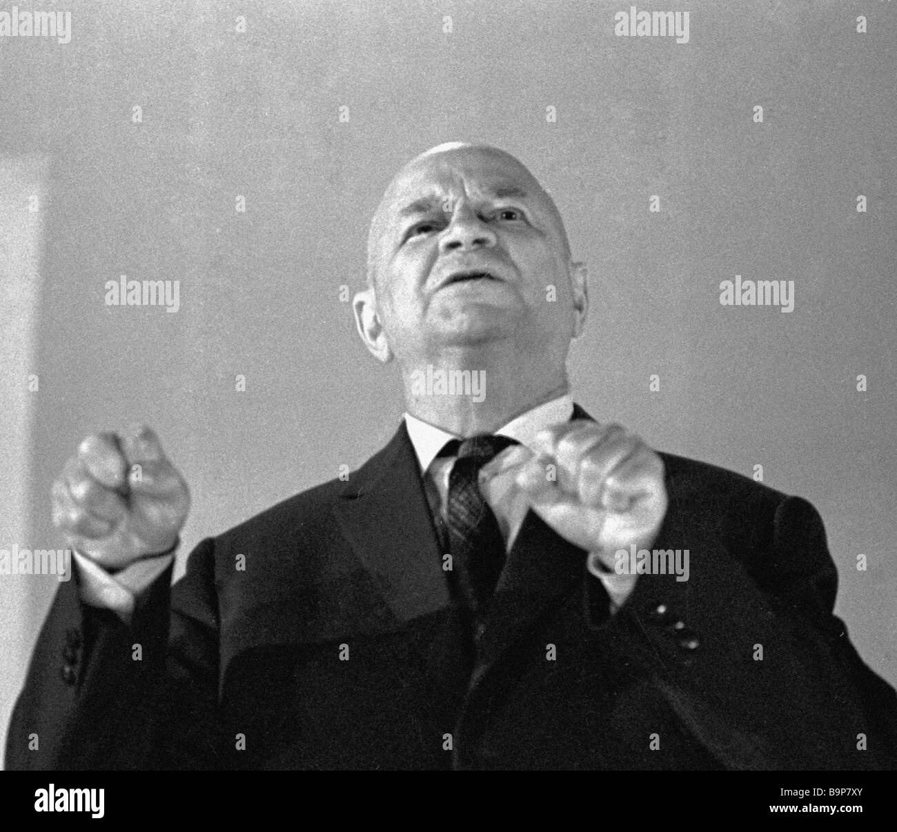 Soviet actor Nikolai Plotnikov Stock Photo - Alamy