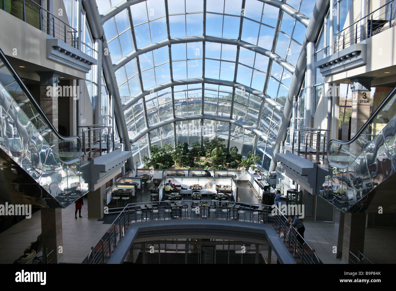 mega mall window Stock Photo - Alamy