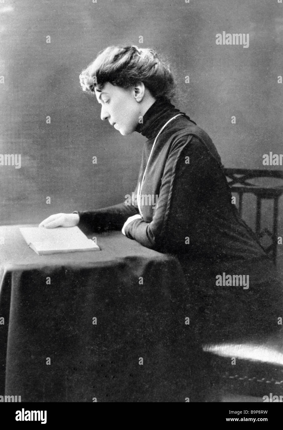 Future Soviet diplomat Alexandra Kollontai Stock Photo - Alamy