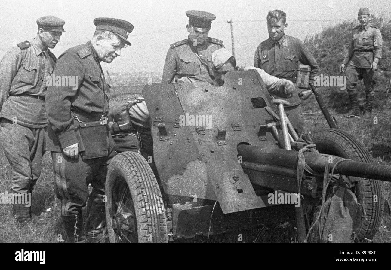 Chief surgeon of the Soviet Army Lieutenant General N Burdenko ...