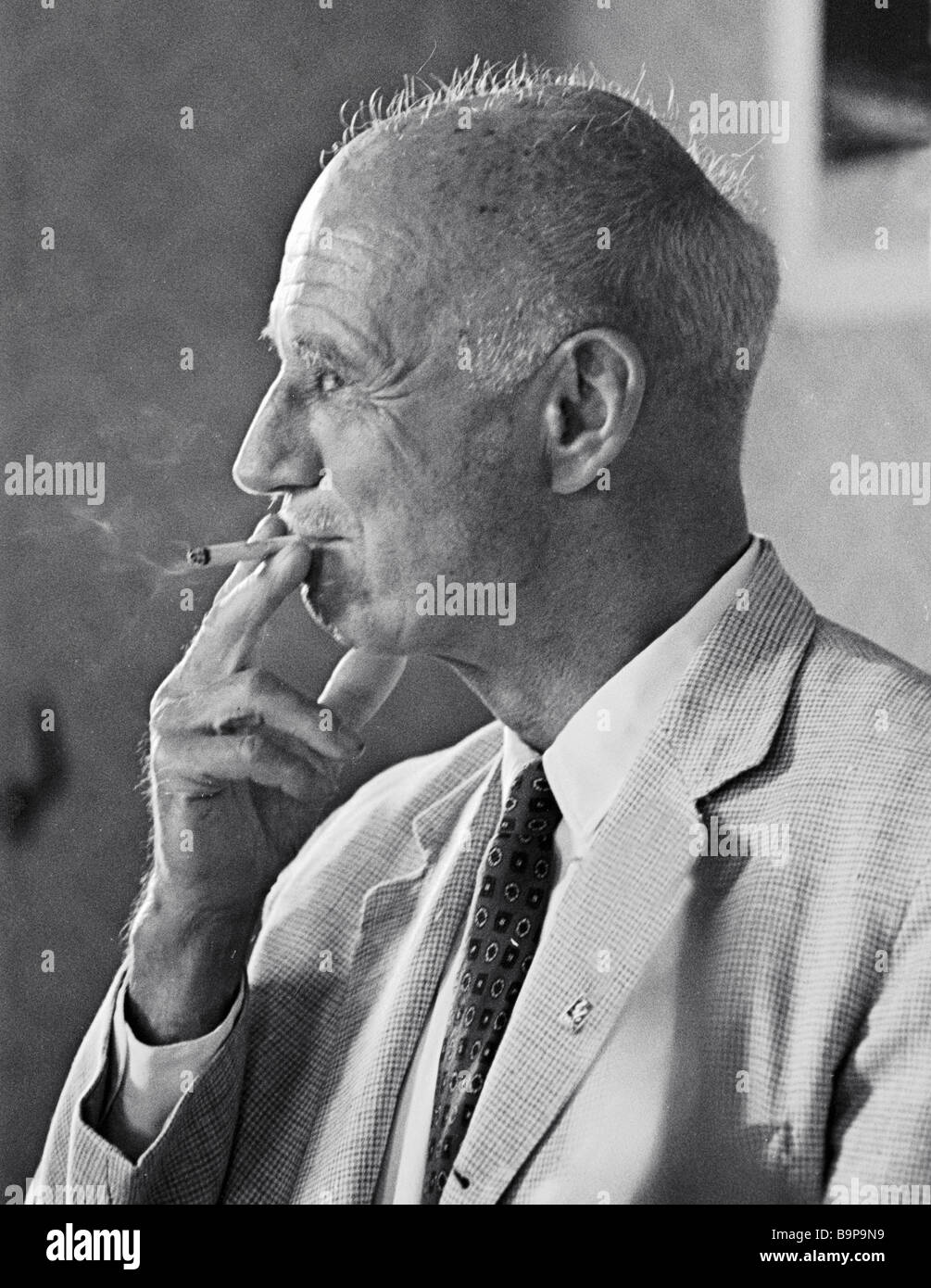 U S artist writer and public figure Rockwell Kent 1882 1971 Stock Photo ...