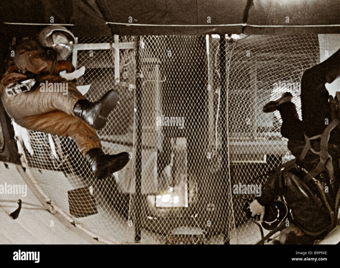 Operator filming zero gravity training Stock Photo - Alamy
