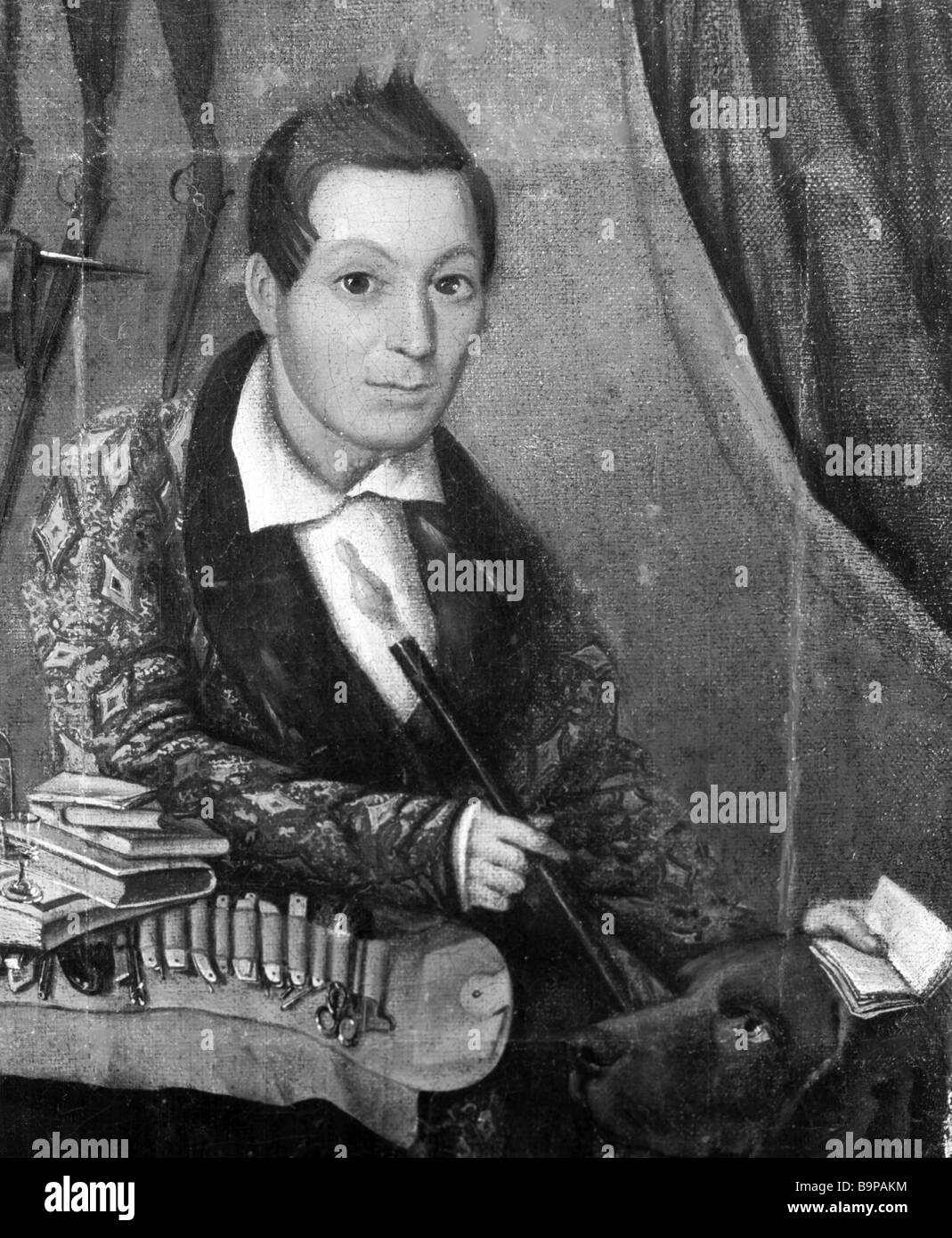 An Unknown Dandy State History Museum Moscow Stock Photo - Alamy