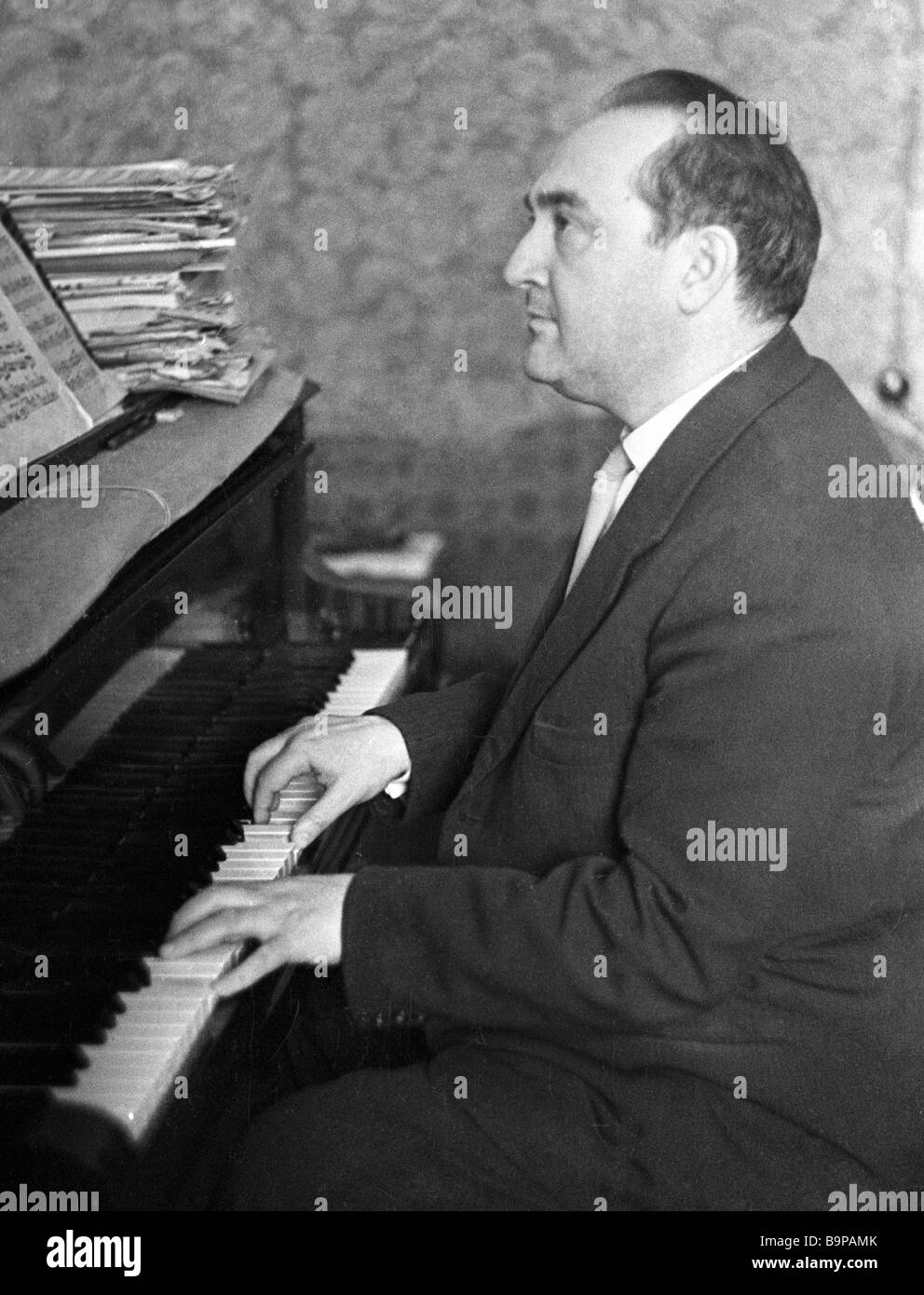 Pianist Yakov Zak Stock Photo - Alamy