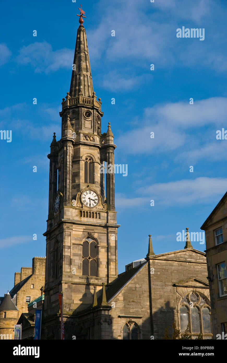 The Tron Kirk spire Edinburgh Stock Photo - Alamy