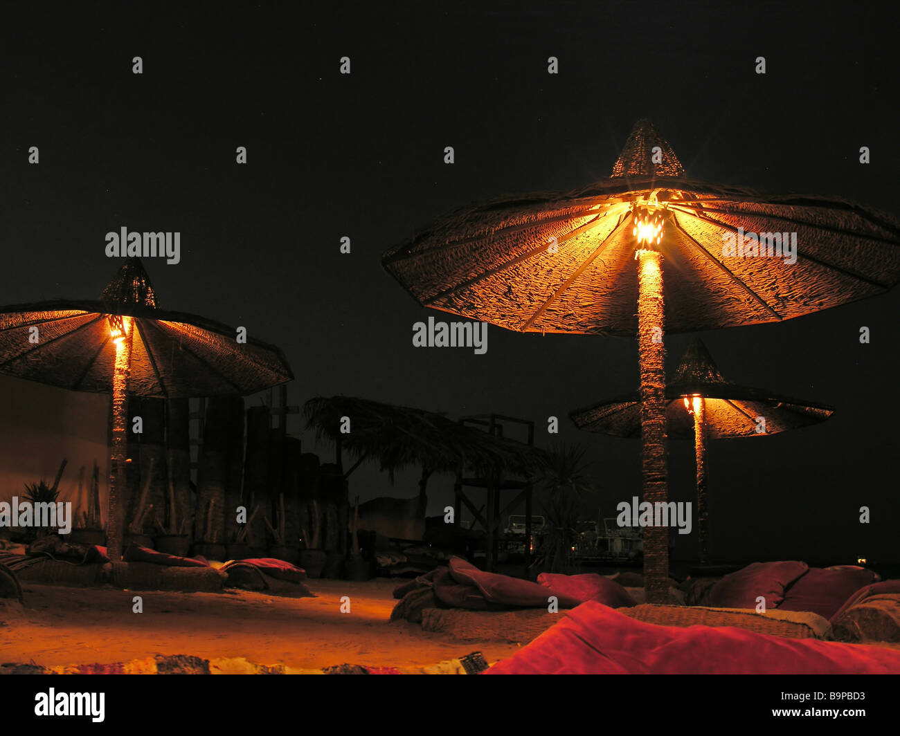 night on beach Stock Photo - Alamy