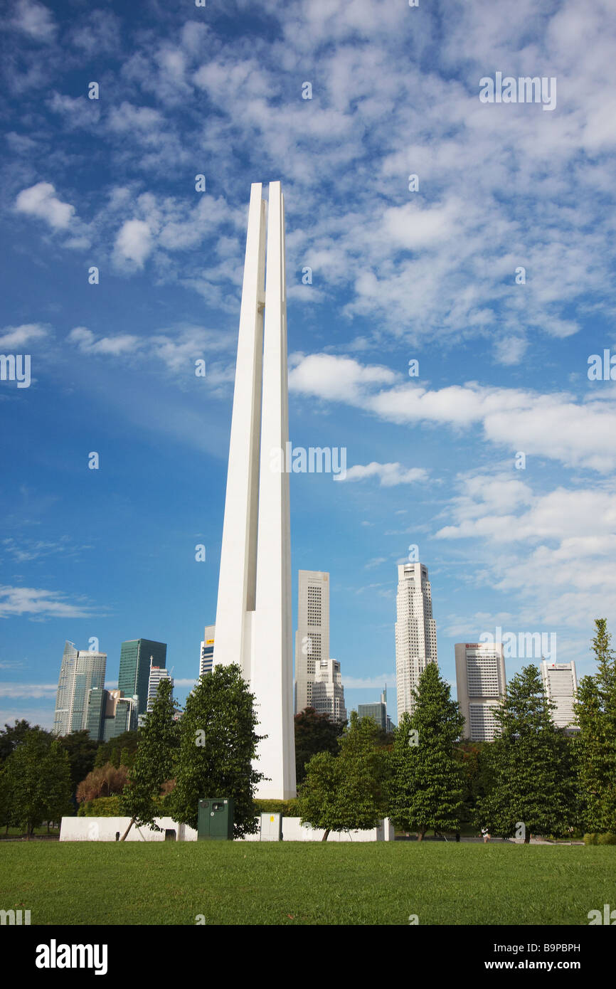 Civilian War Memorial, Singapore Stock Photo - Alamy