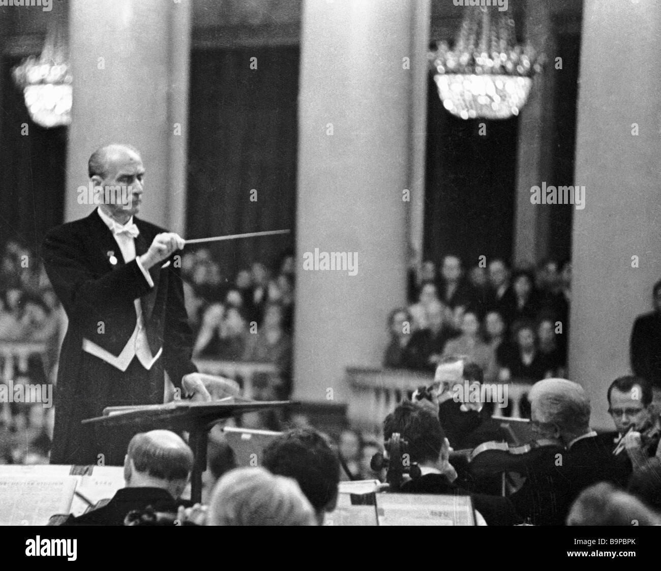 Conductor Yevgeny Mravinsky Stock Photos & Conductor Yevgeny Mravinsky ...