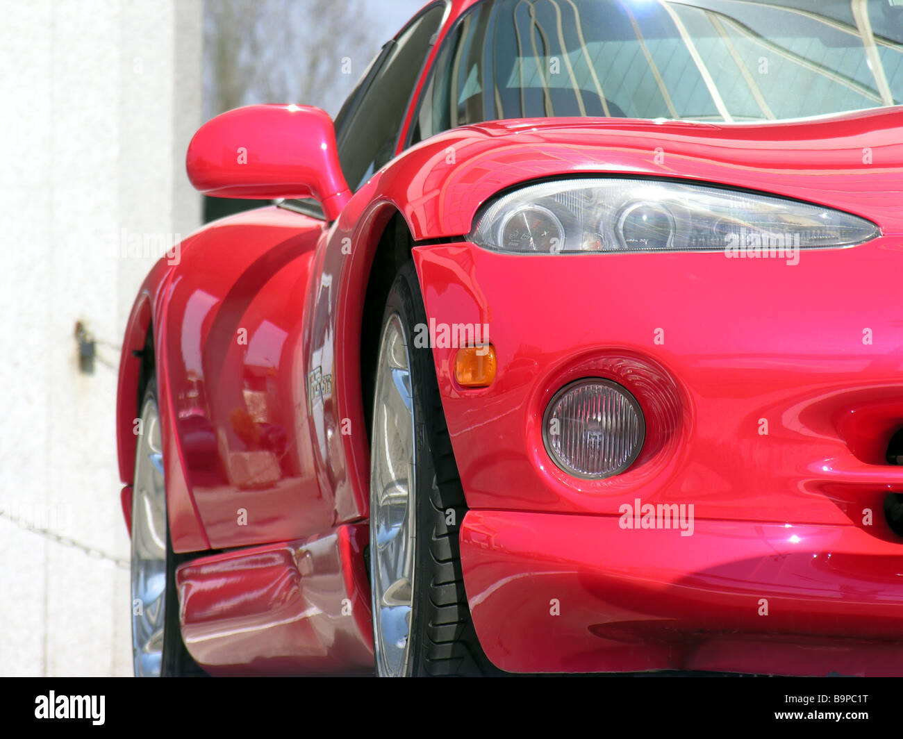 red sport car Stock Photo - Alamy