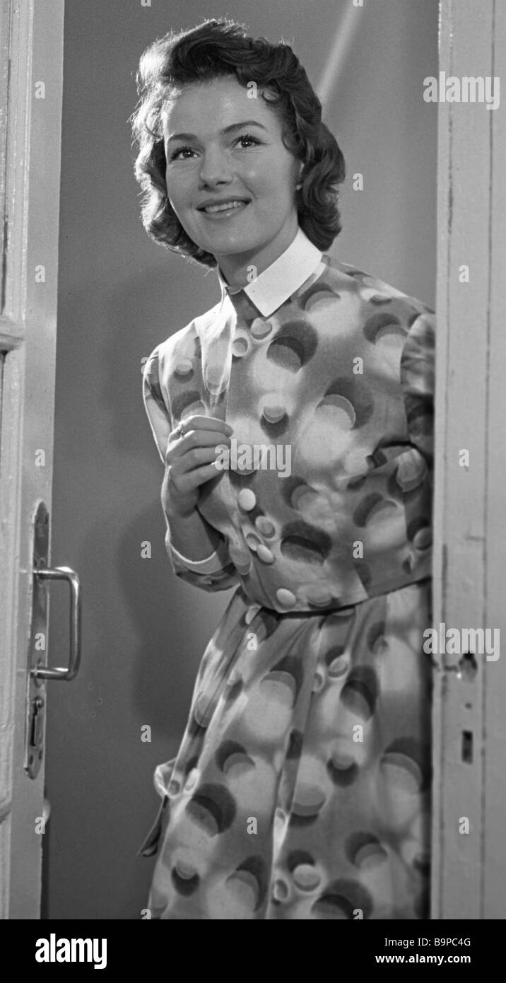 Yulia Borisova actress with the Vakhtangov Theater Stock Photo - Alamy