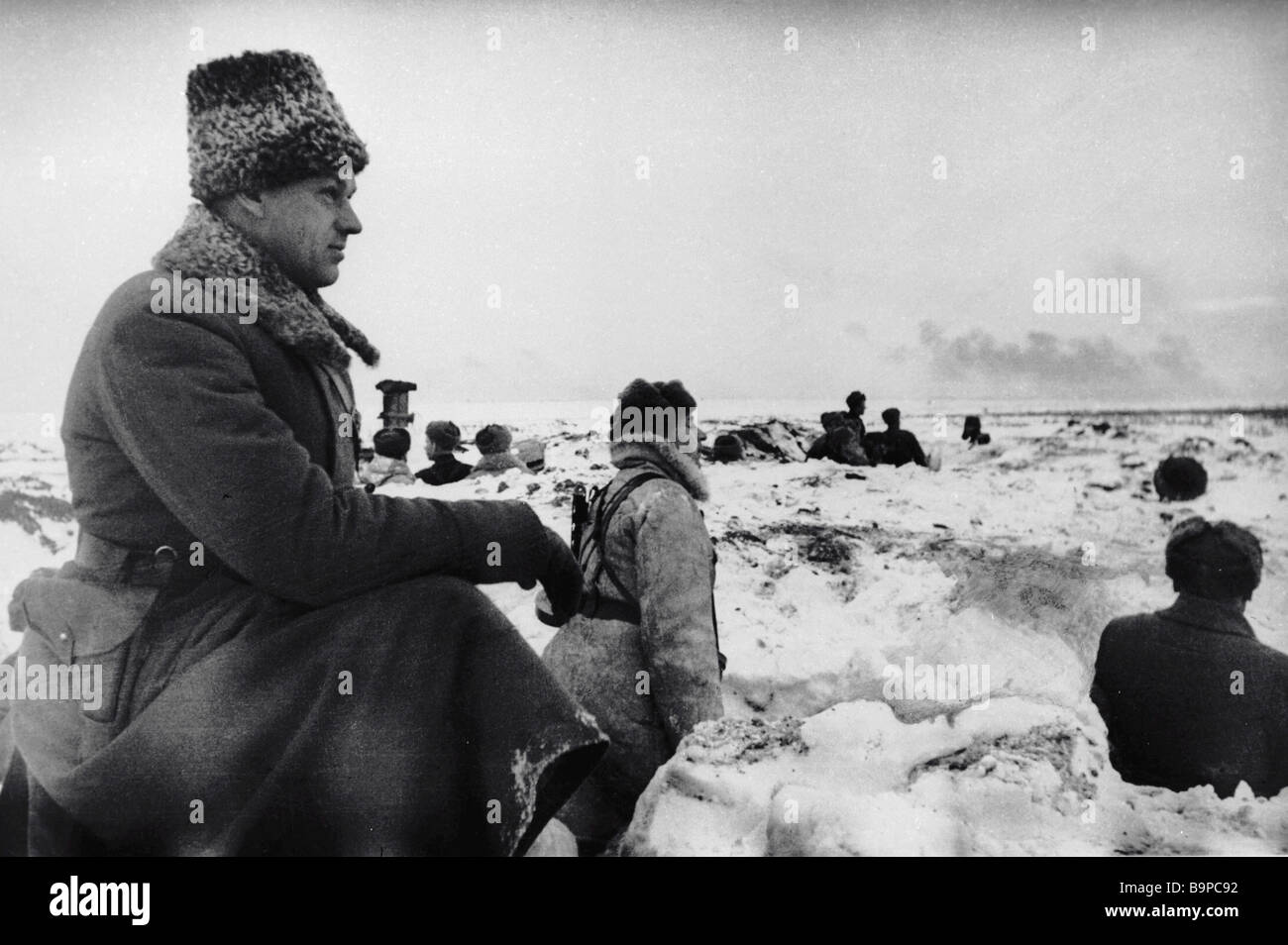 Lieutenant General Konstantin Rokossovsky commander of the Don Front ...