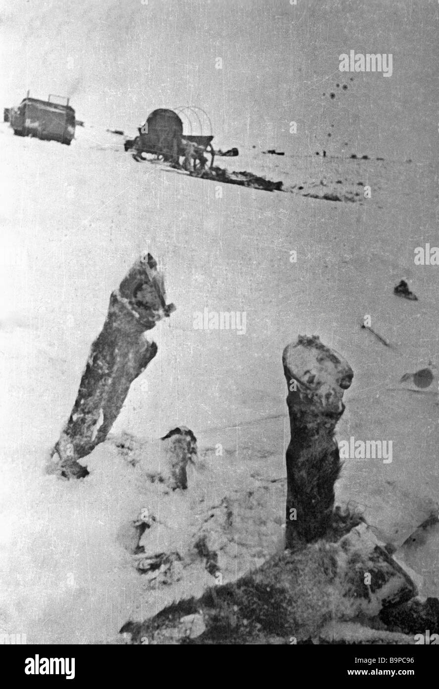 The remnants of the invincible 6th German Army Stock Photo - Alamy