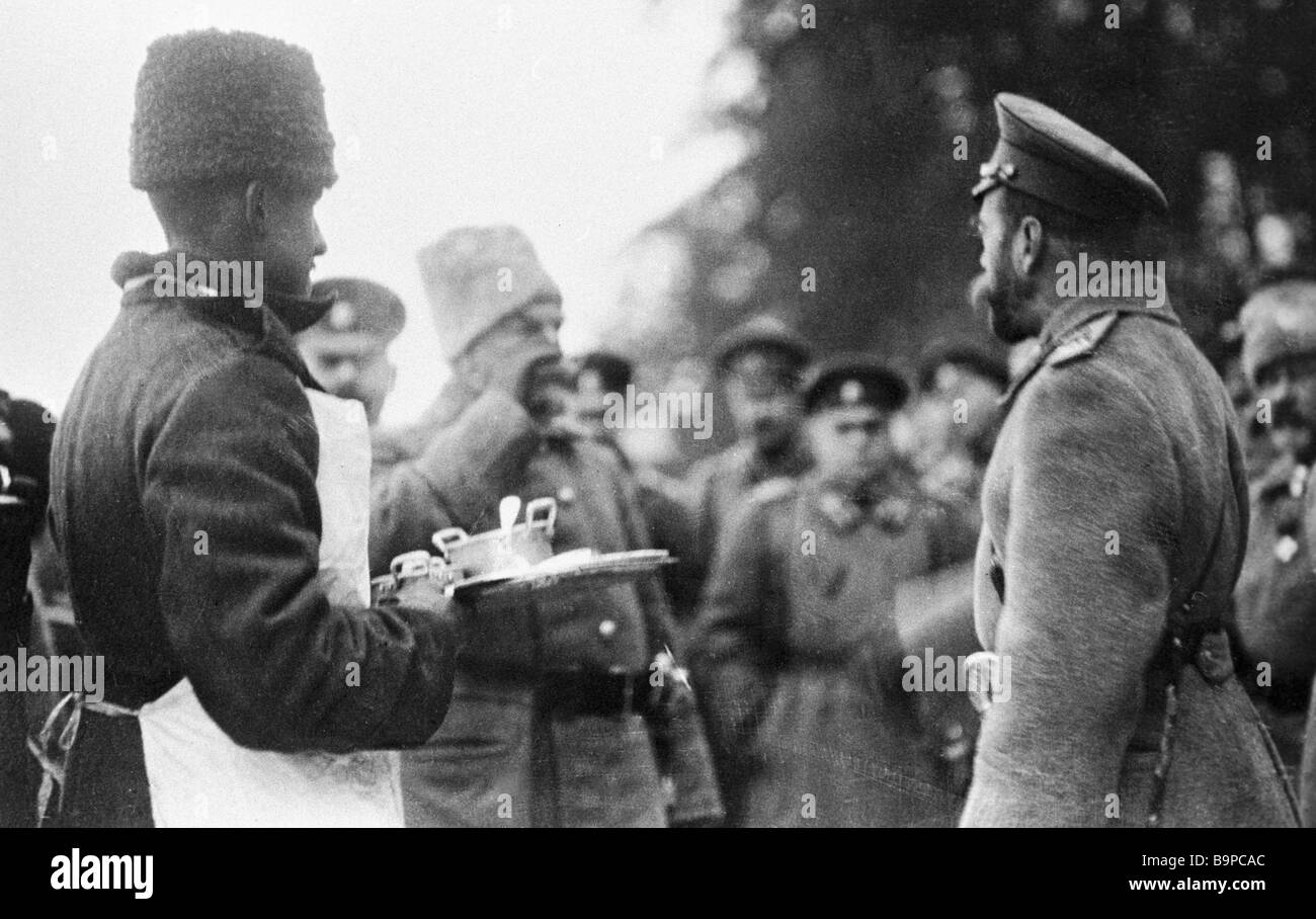 Emperor Nicholas II Supreme Commander in Chief of the Russian Army ...