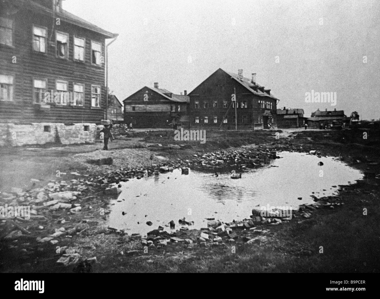 The Putilov Engineering Works in Petrograd Stock Photo - Alamy