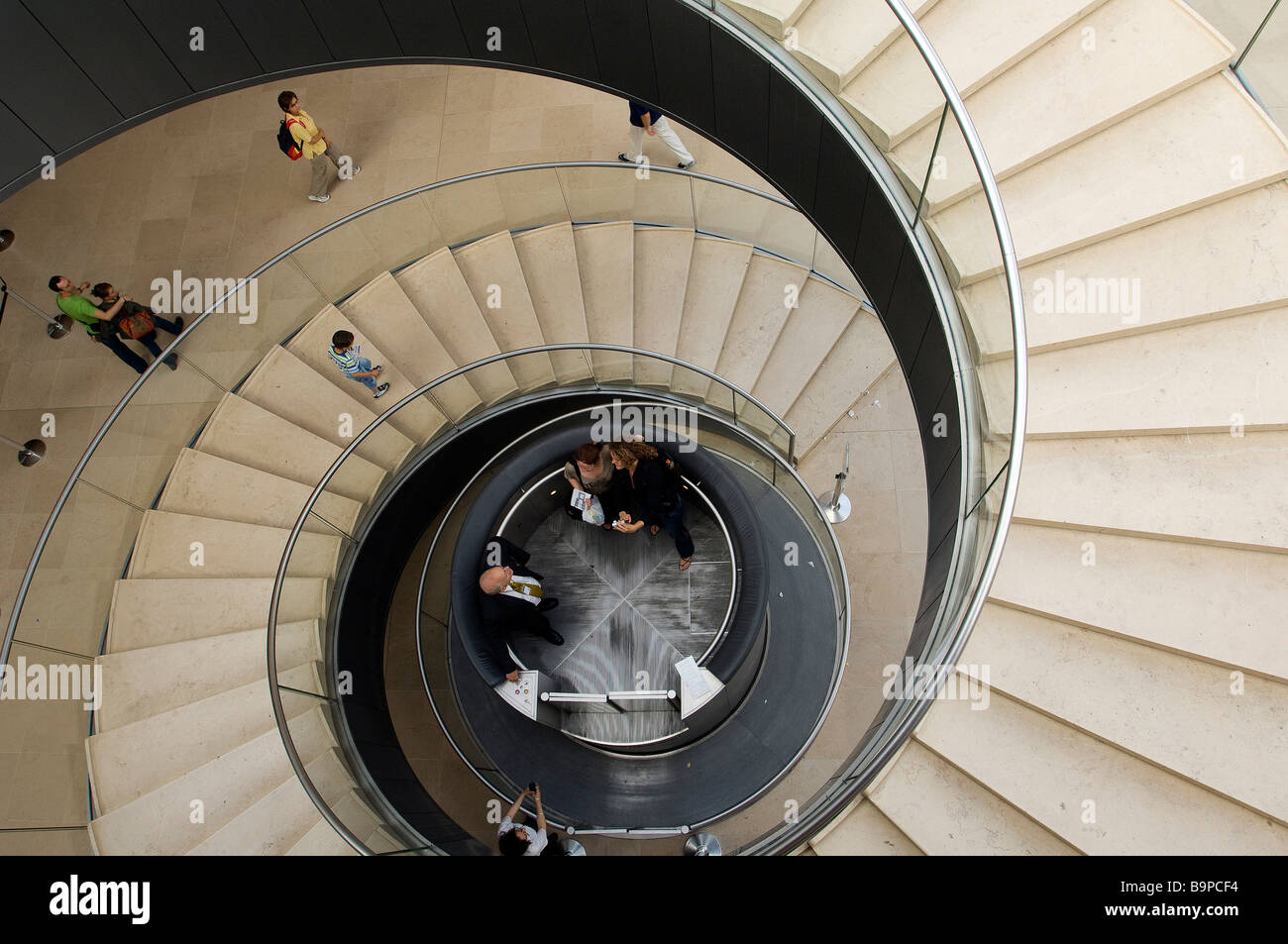 Louvre Museum Stairs High Resolution Stock Photography and Images - Alamy