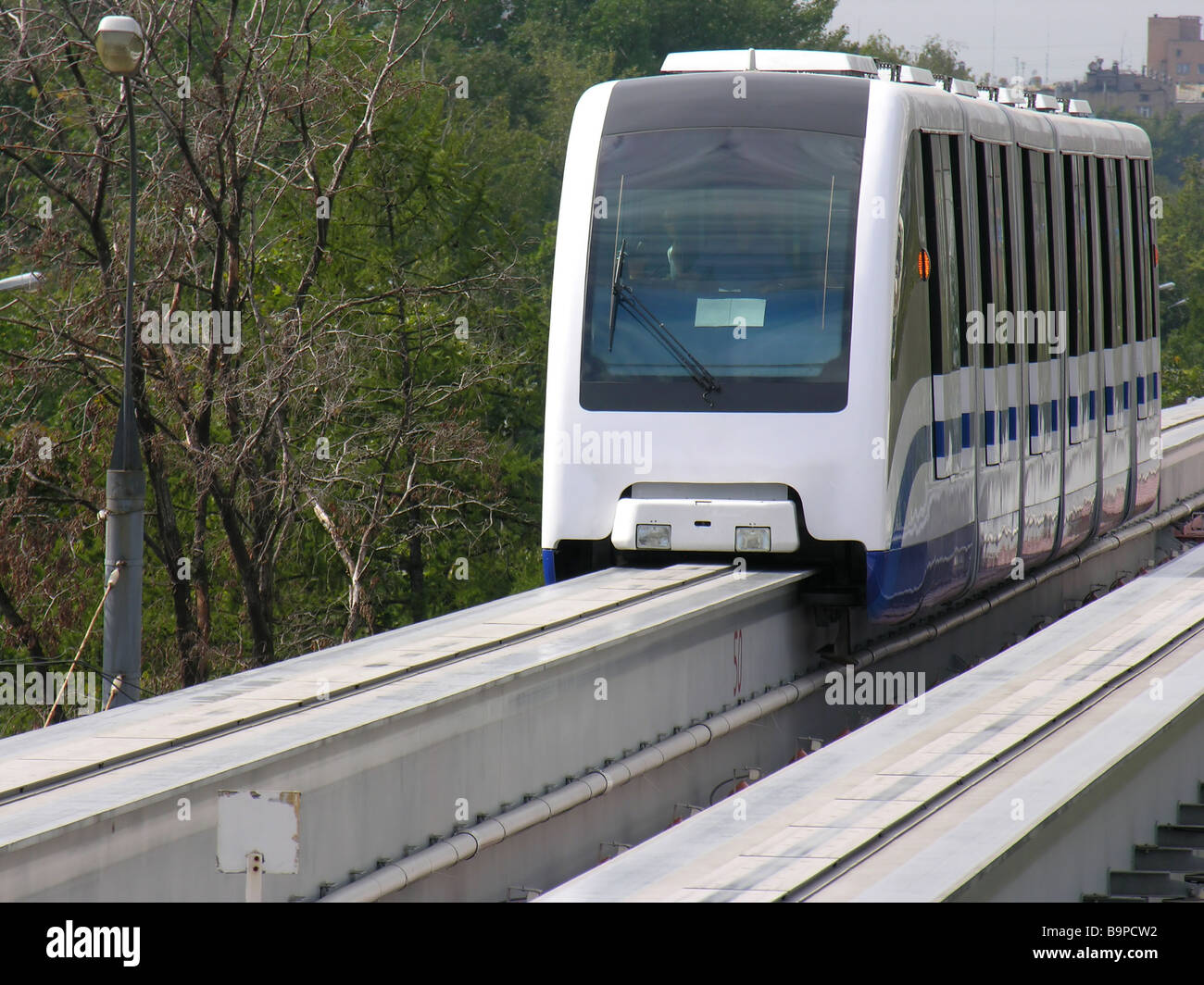 Moscow monorail hi-res stock photography and images - Alamy