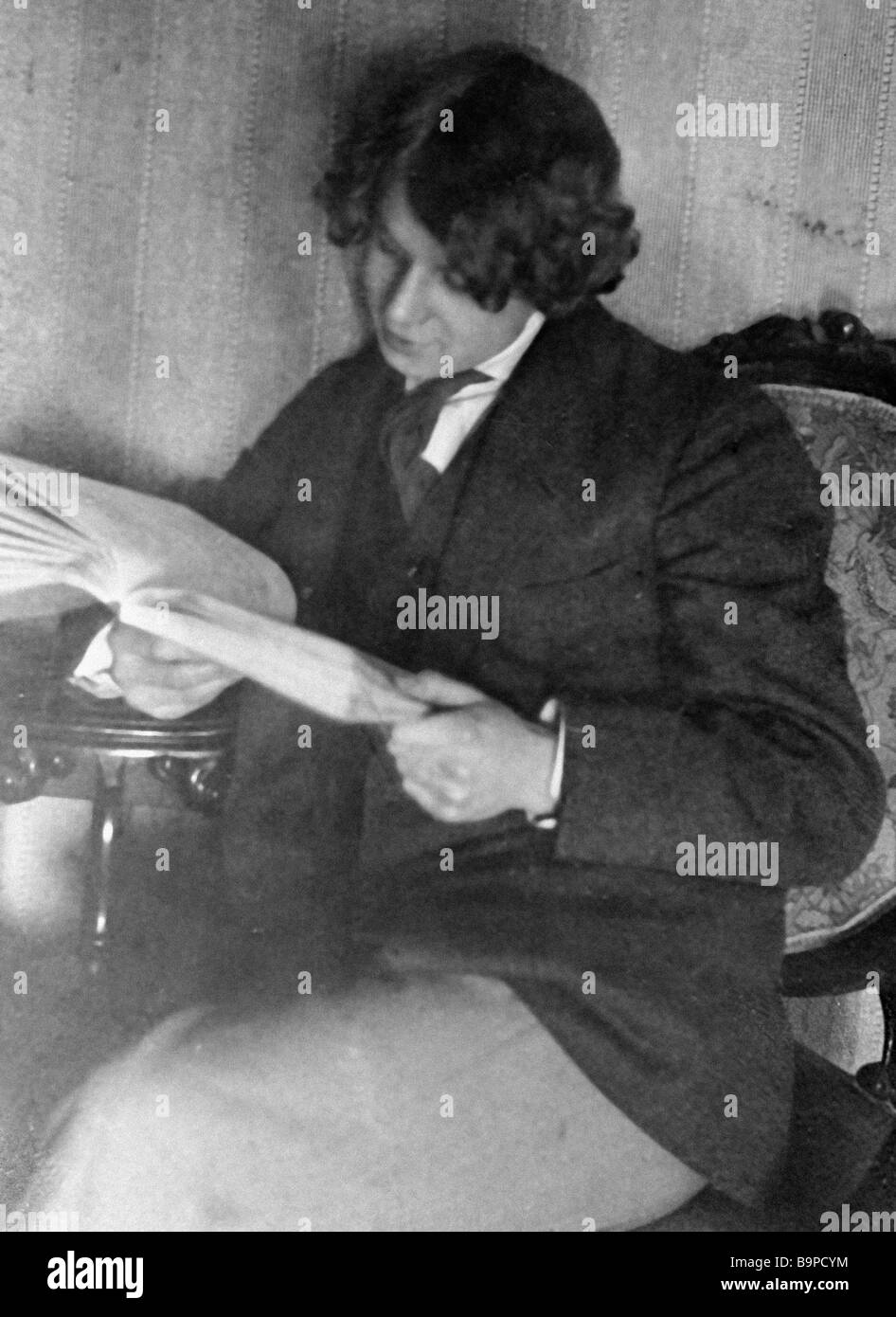 Poet Sergei Yesenin Stock Photo - Alamy