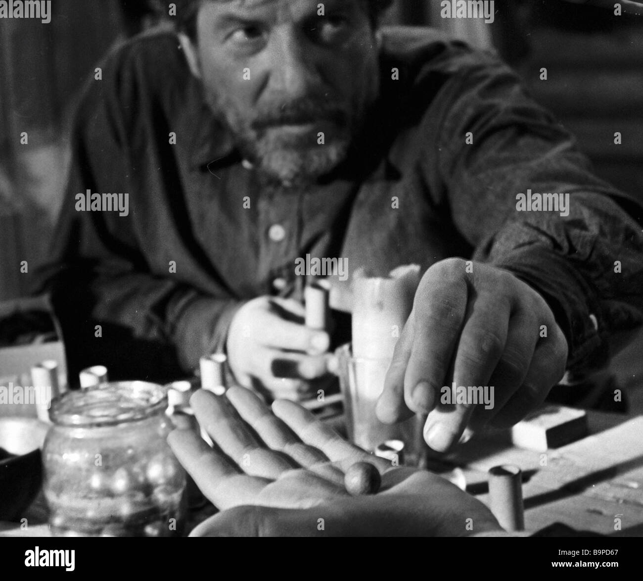 The Trial A still from the film Nikolai Kryuchkov as Semyon Teterin ...