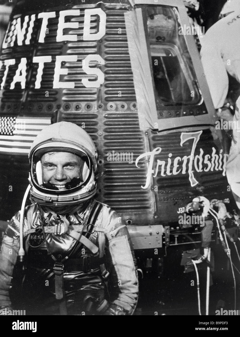 US astronaut John Glenn Stock Photo - Alamy