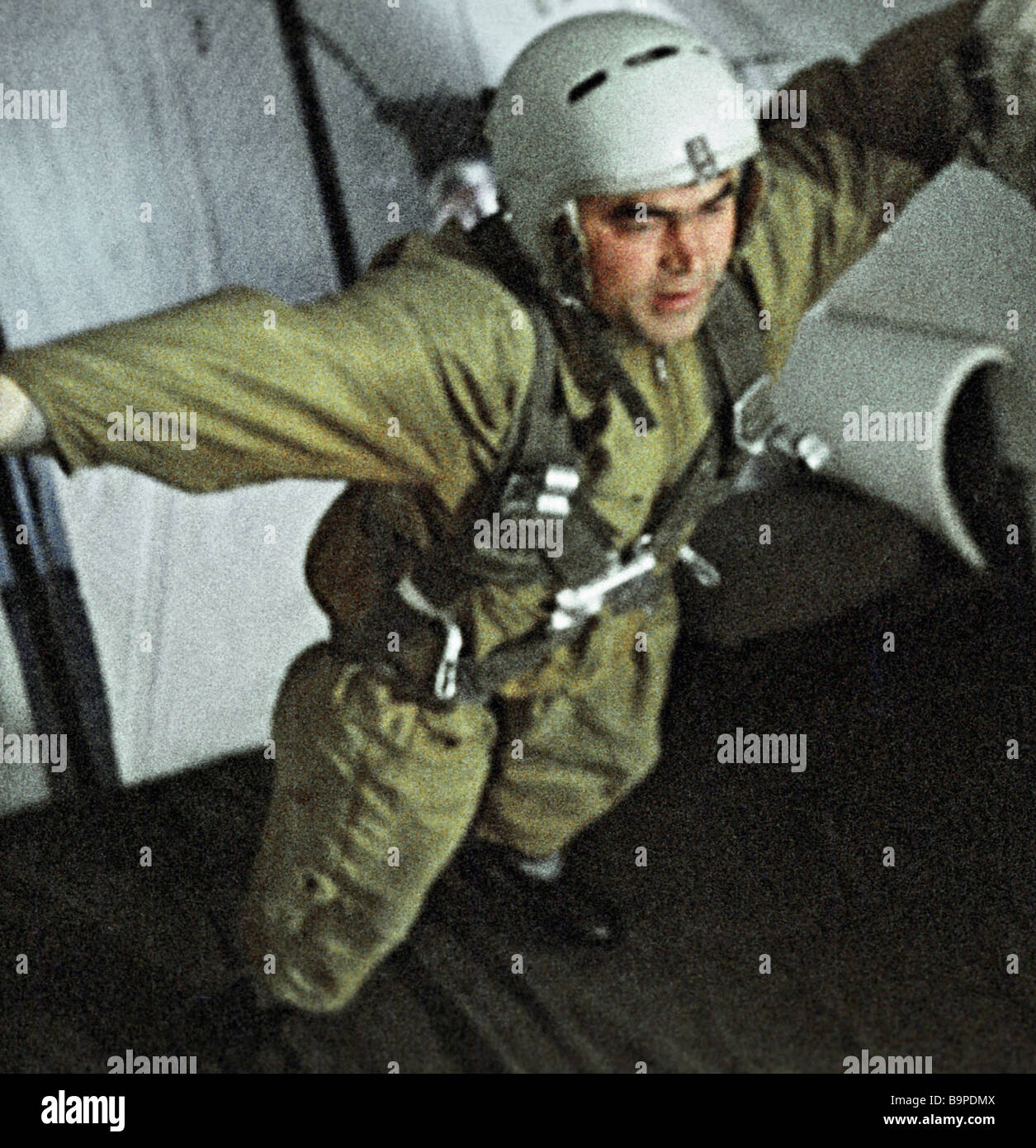 Cosmonaut Andriyan Nikolayev having zero gravity training in the ...