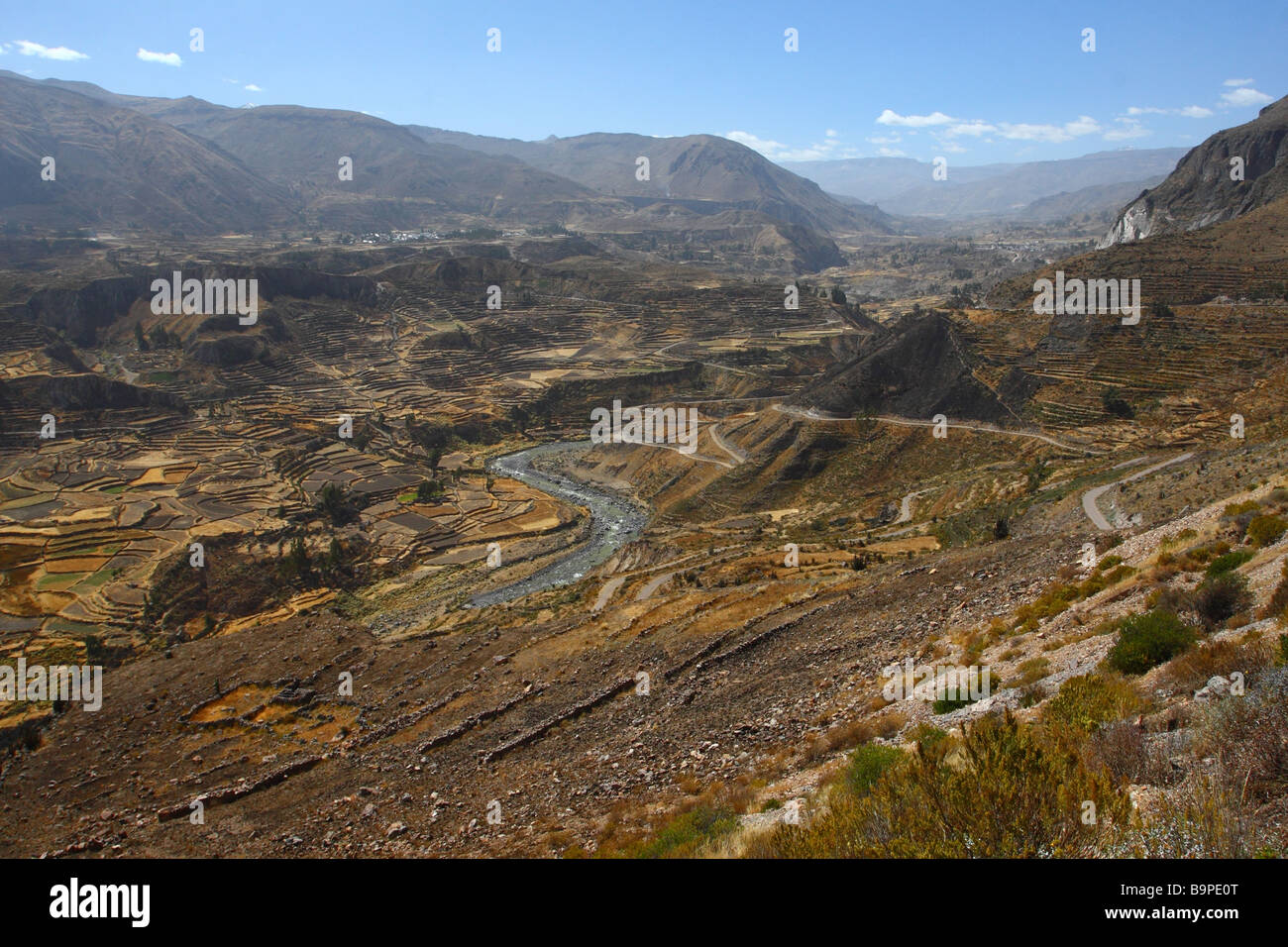 Colca Canyon Peru Stock Photo - Alamy