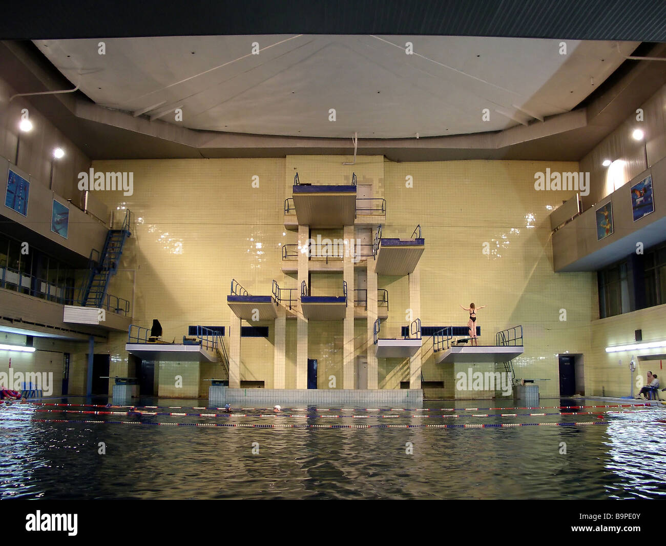 Springboard dive suit High Resolution Stock Photography and Images - Alamy