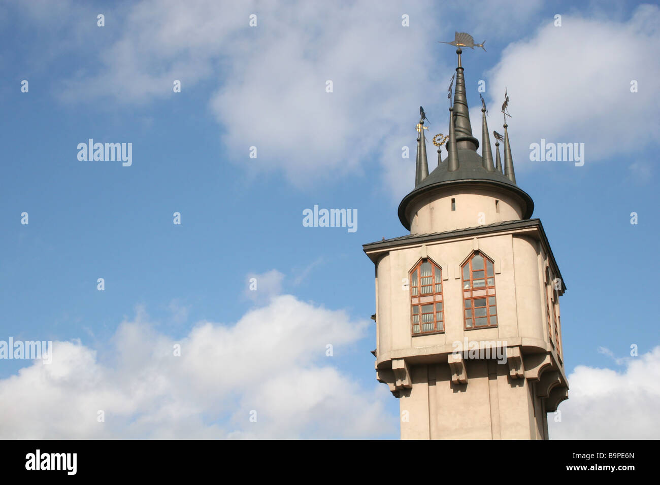 tower of castle Stock Photo - Alamy