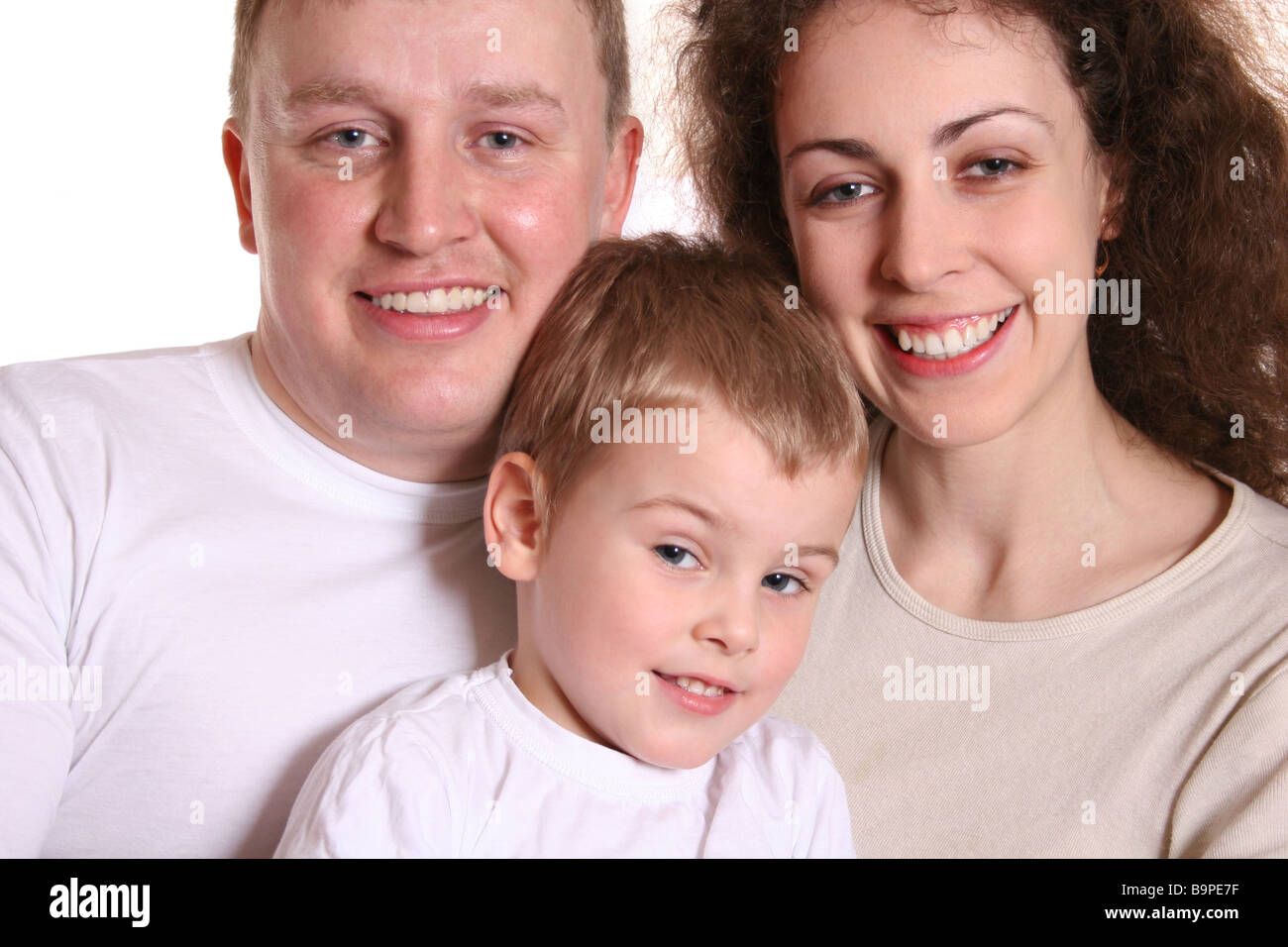 family with boy Stock Photo - Alamy