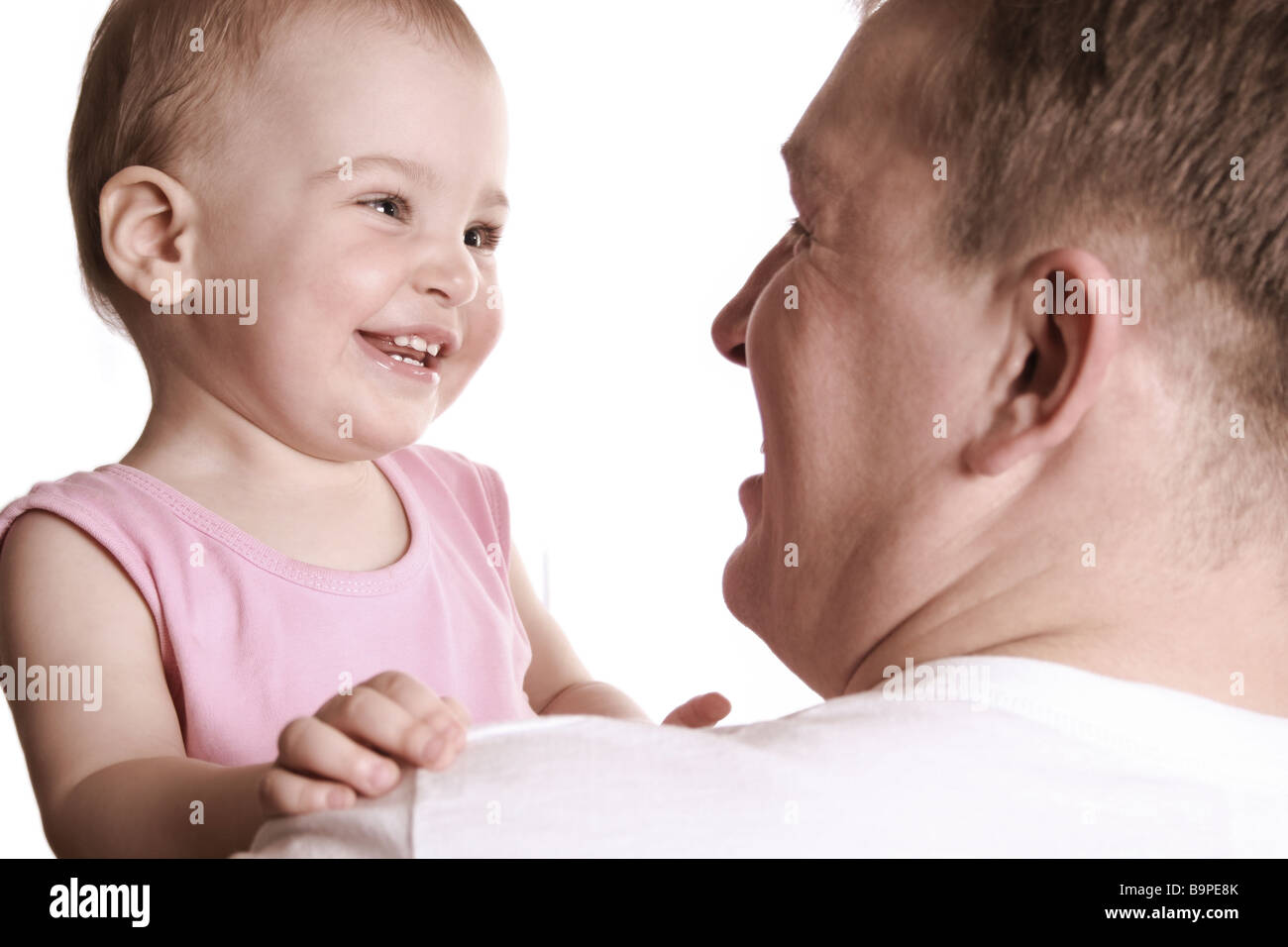 smile baby with father Stock Photo - Alamy
