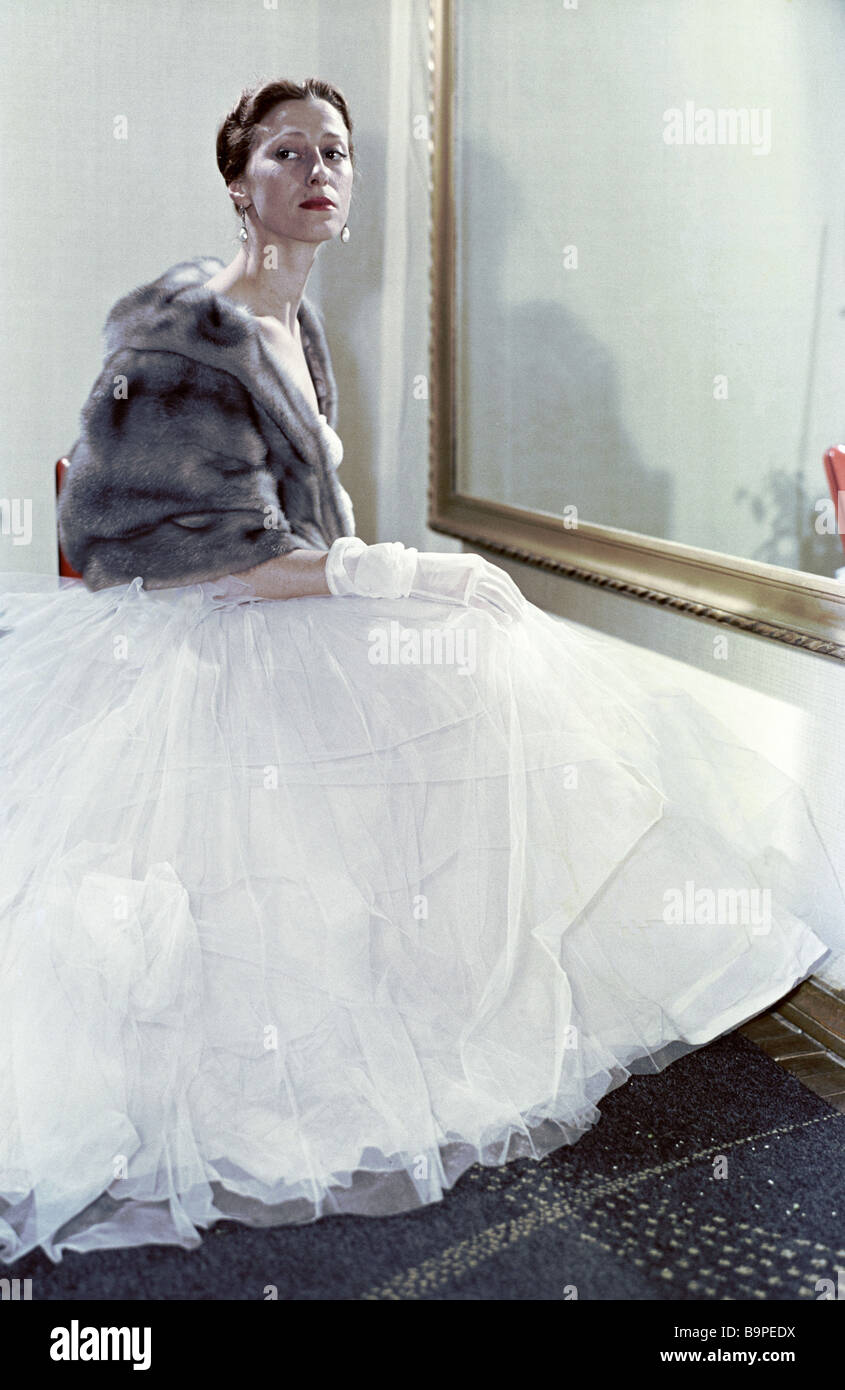 People s Artist of the USSR Maya Plisetskaya dancer with the Bolshoi ...