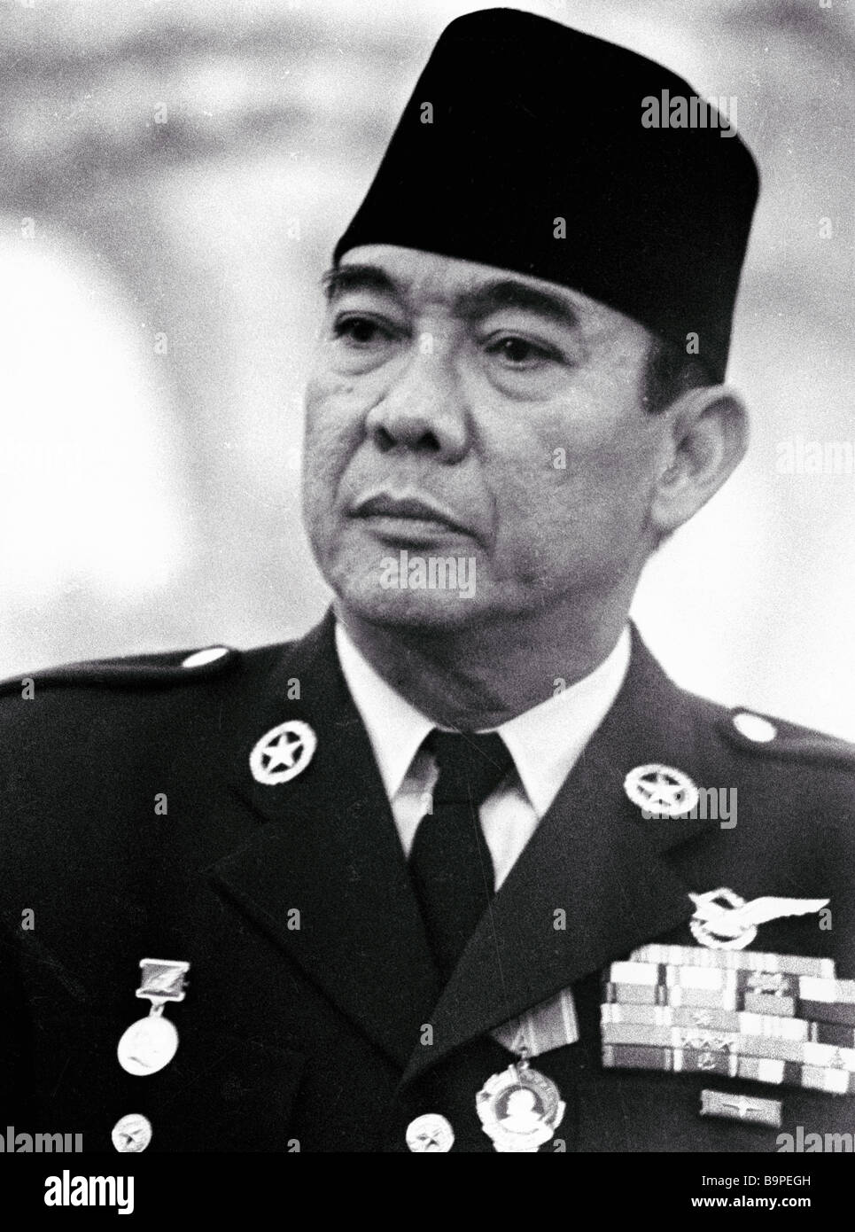 Sukarno the President of Indonesia Stock Photo - Alamy