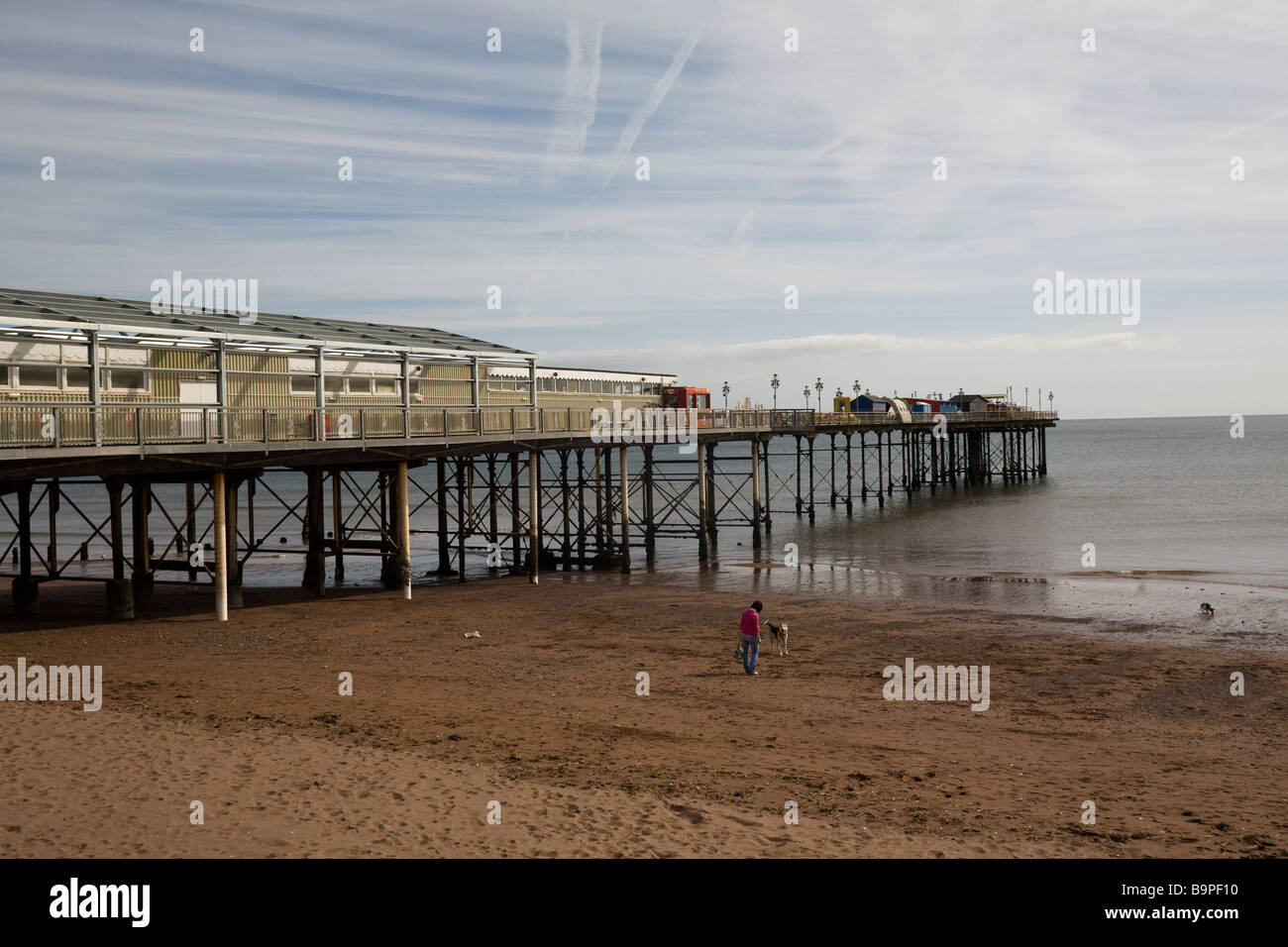 Teignmouth devon pier hi-res stock photography and images - Alamy