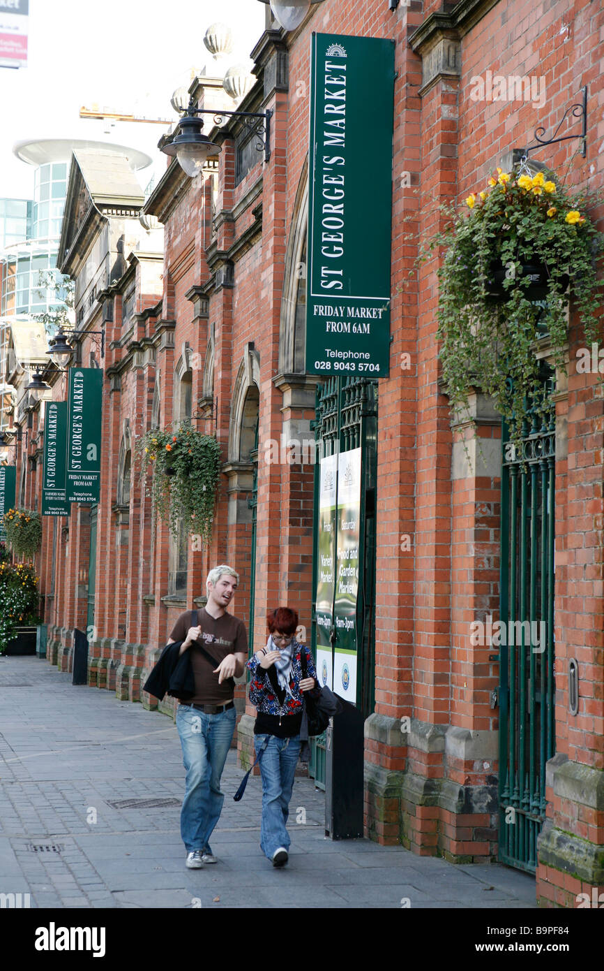 St. George’s Market, Belfast, Northern Ireland Stock Photo - Alamy