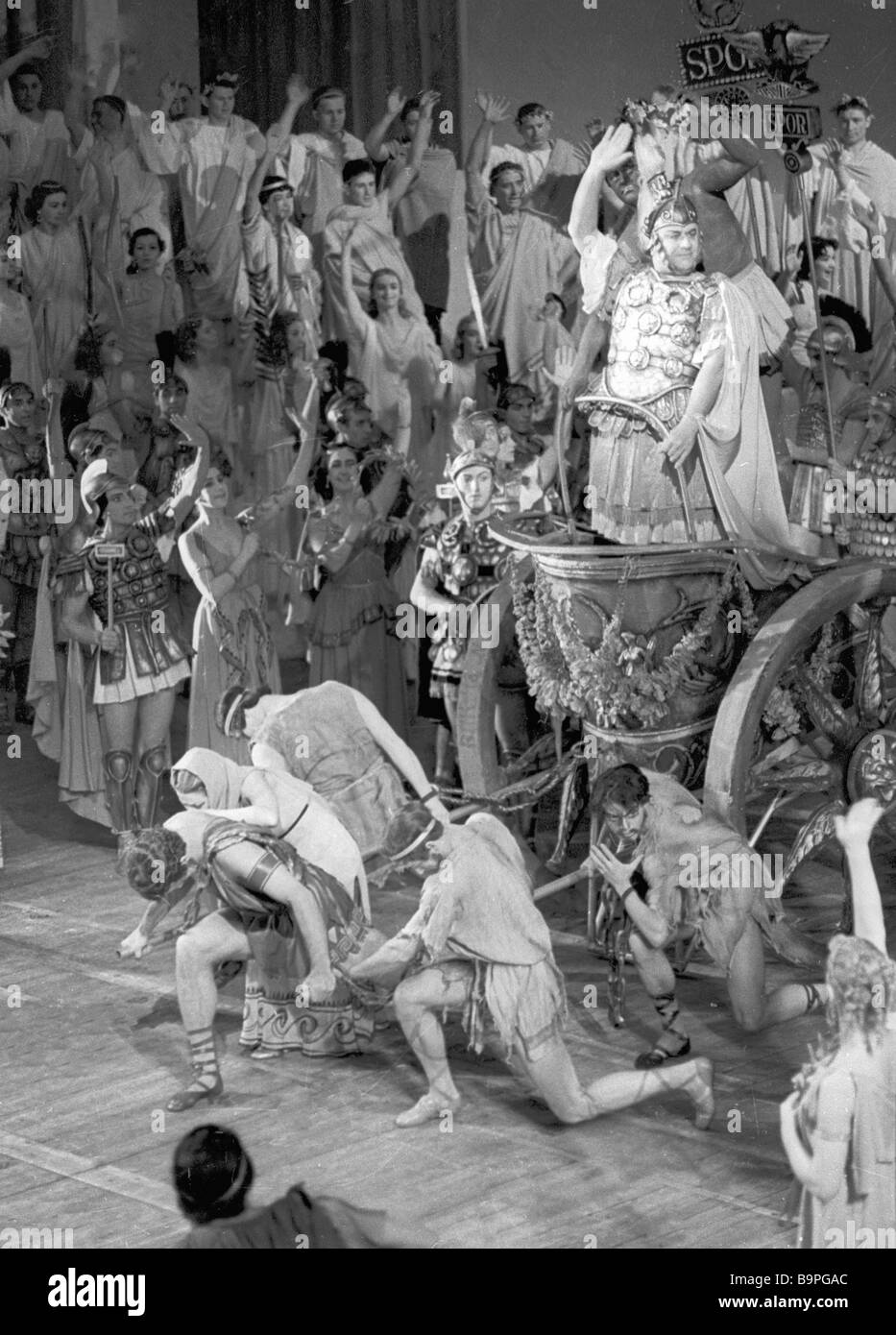 Artist Alexander Radunsky As Crassus In Aram Khachaturyan S Spartacus
