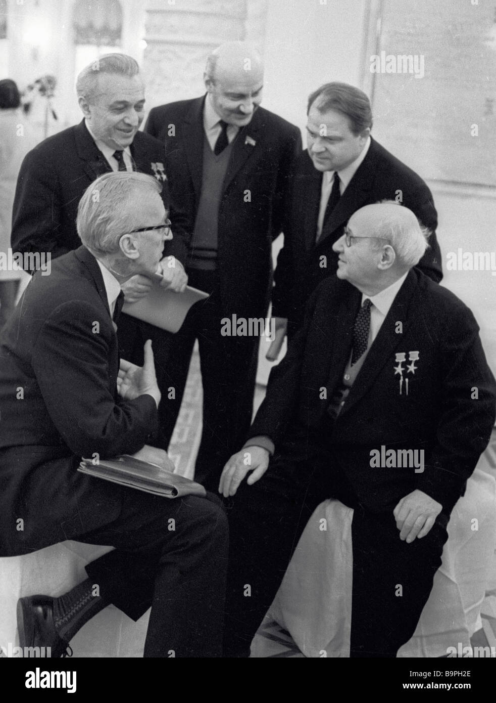 Deputies of the U S S R Supreme Soviet Parliament Left to right ...