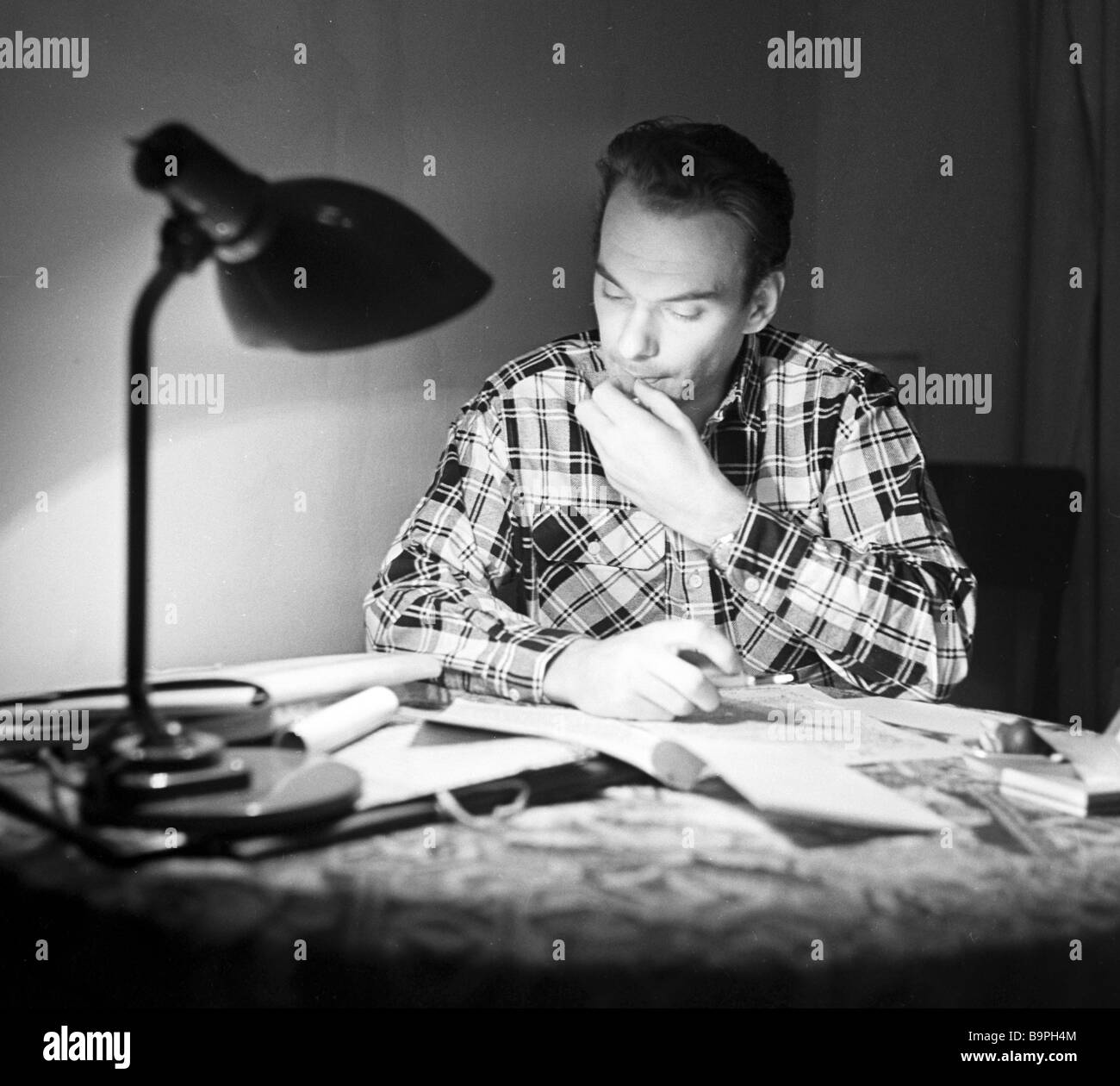 Celebrated Russian actor Alexei Batalov Stock Photo - Alamy