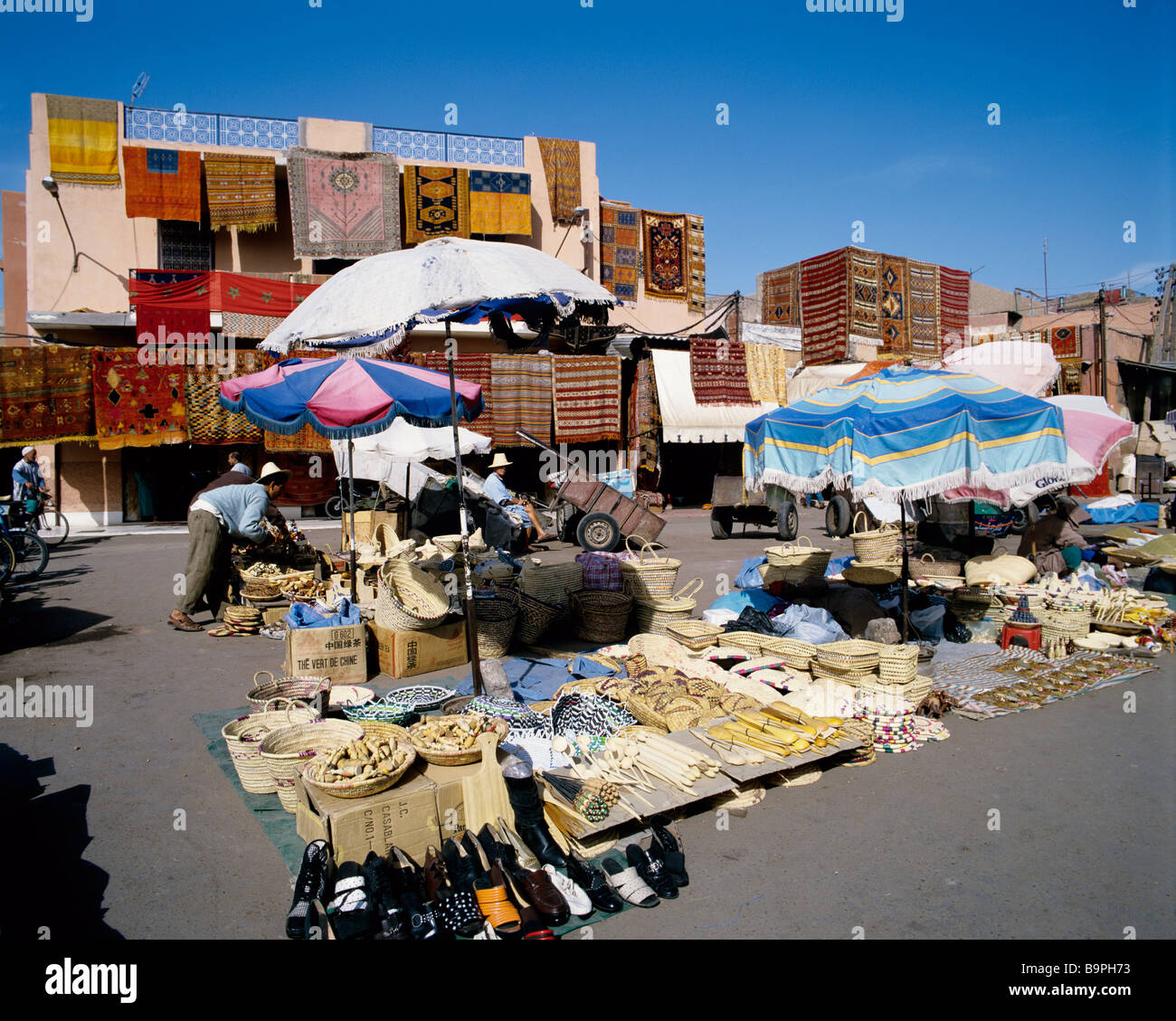 Morocco Marrakech The Medina Market Stock Photo - Alamy