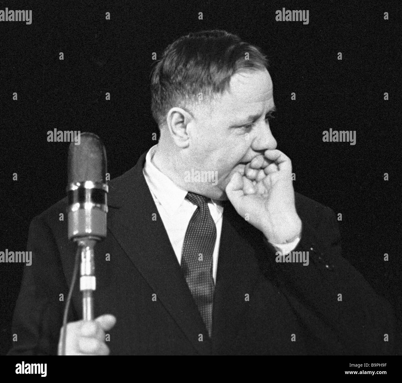 Actor Ivan Lyubeznov Stock Photo - Alamy