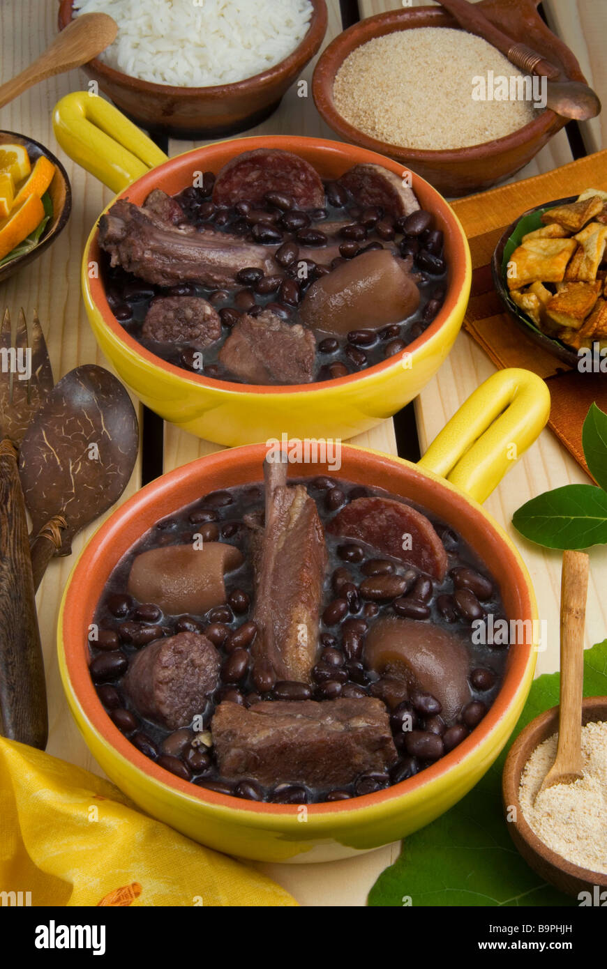 Feijoada Brazil Brazilian cooking Stock Photo - Alamy