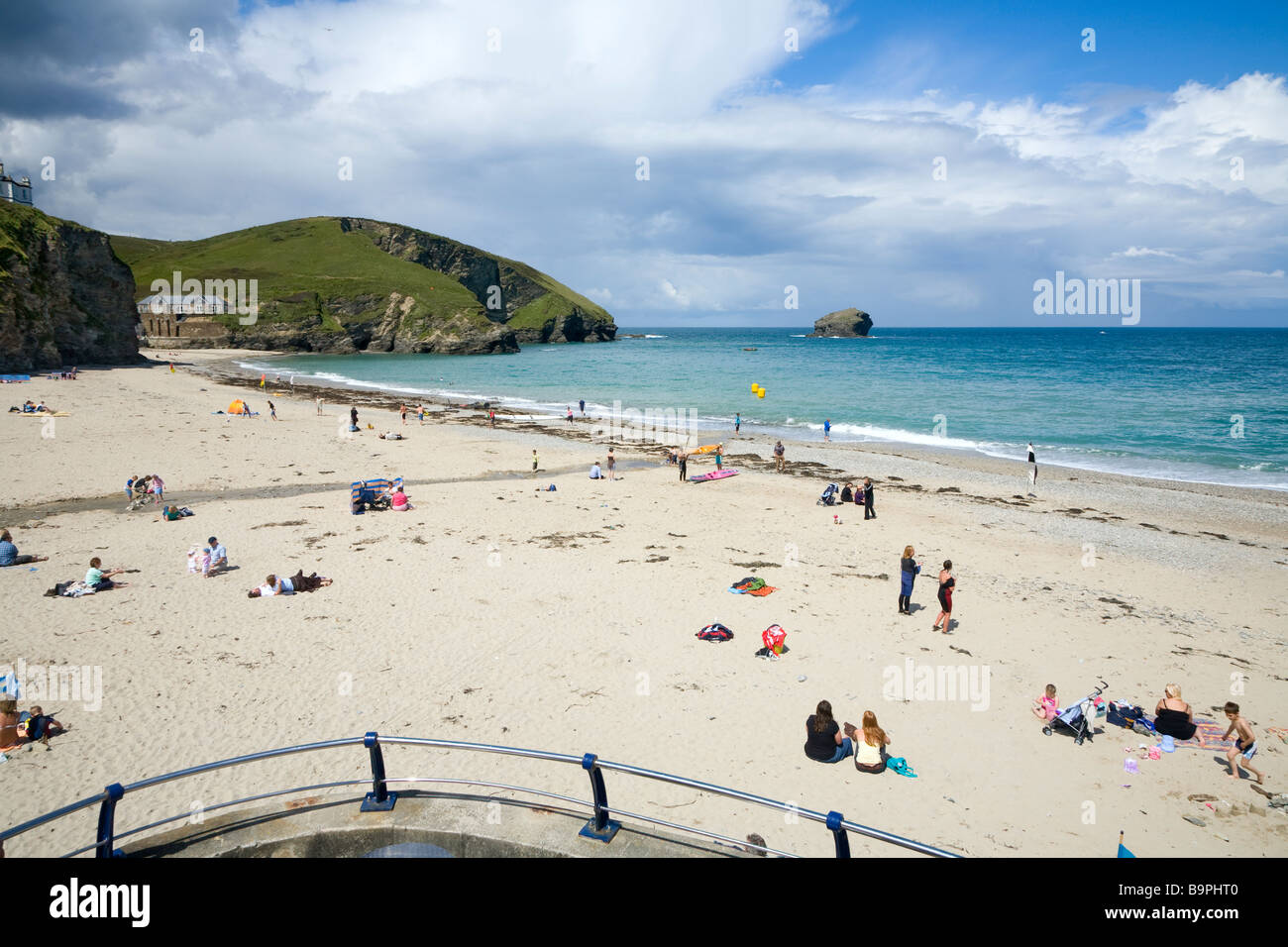 Portreath beach, Cornwall UK Stock Photo - Alamy