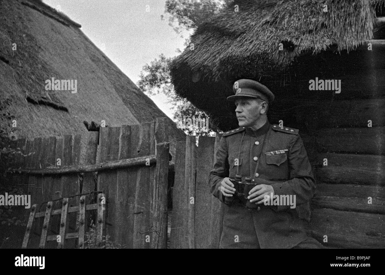 Commander of the 3rd Shock Army Lieutenant General A Gorbatov Stock ...