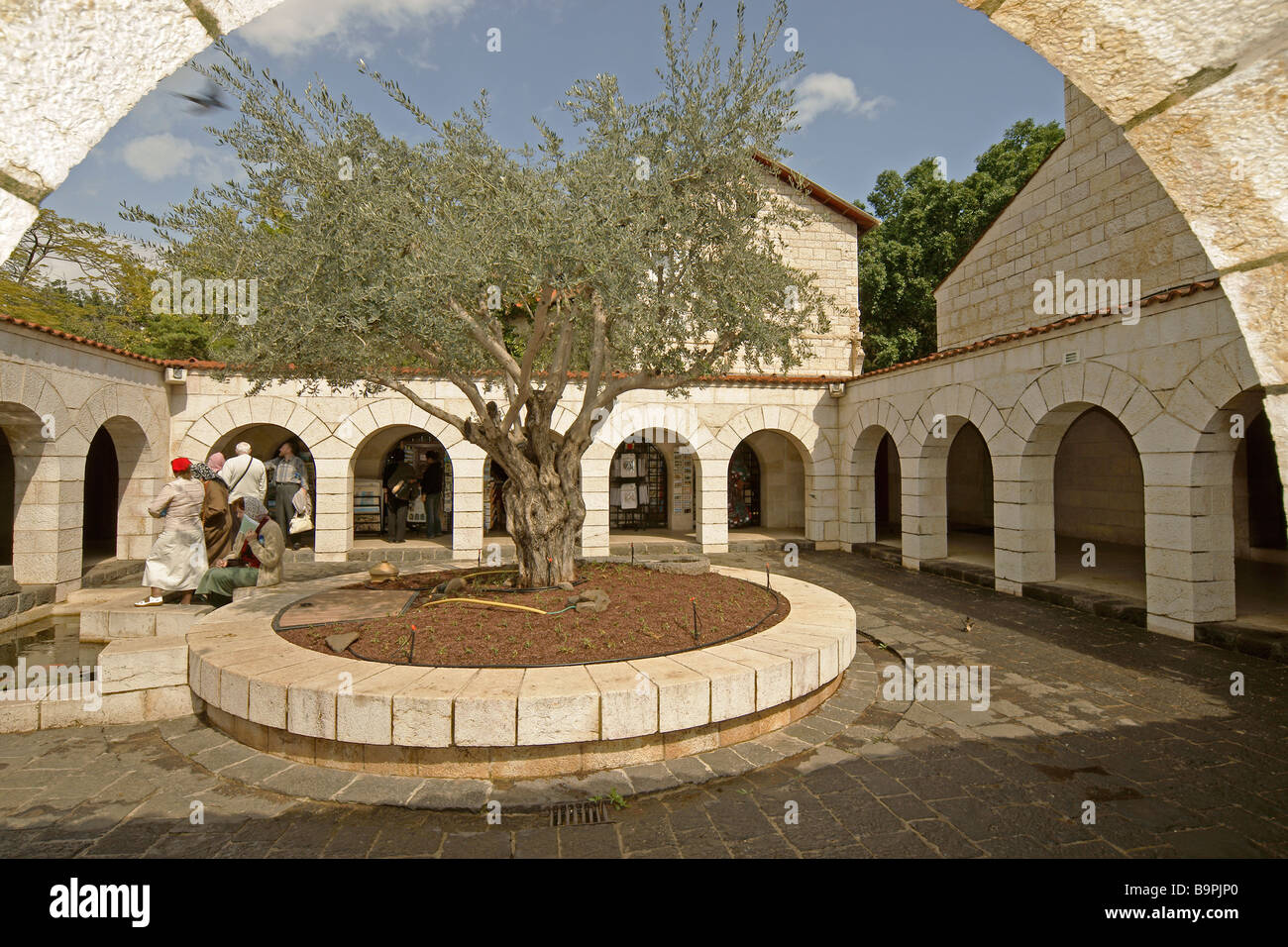 Israel Sea of Galilee Tabgha Church of the Multiplication of Loaves and ...