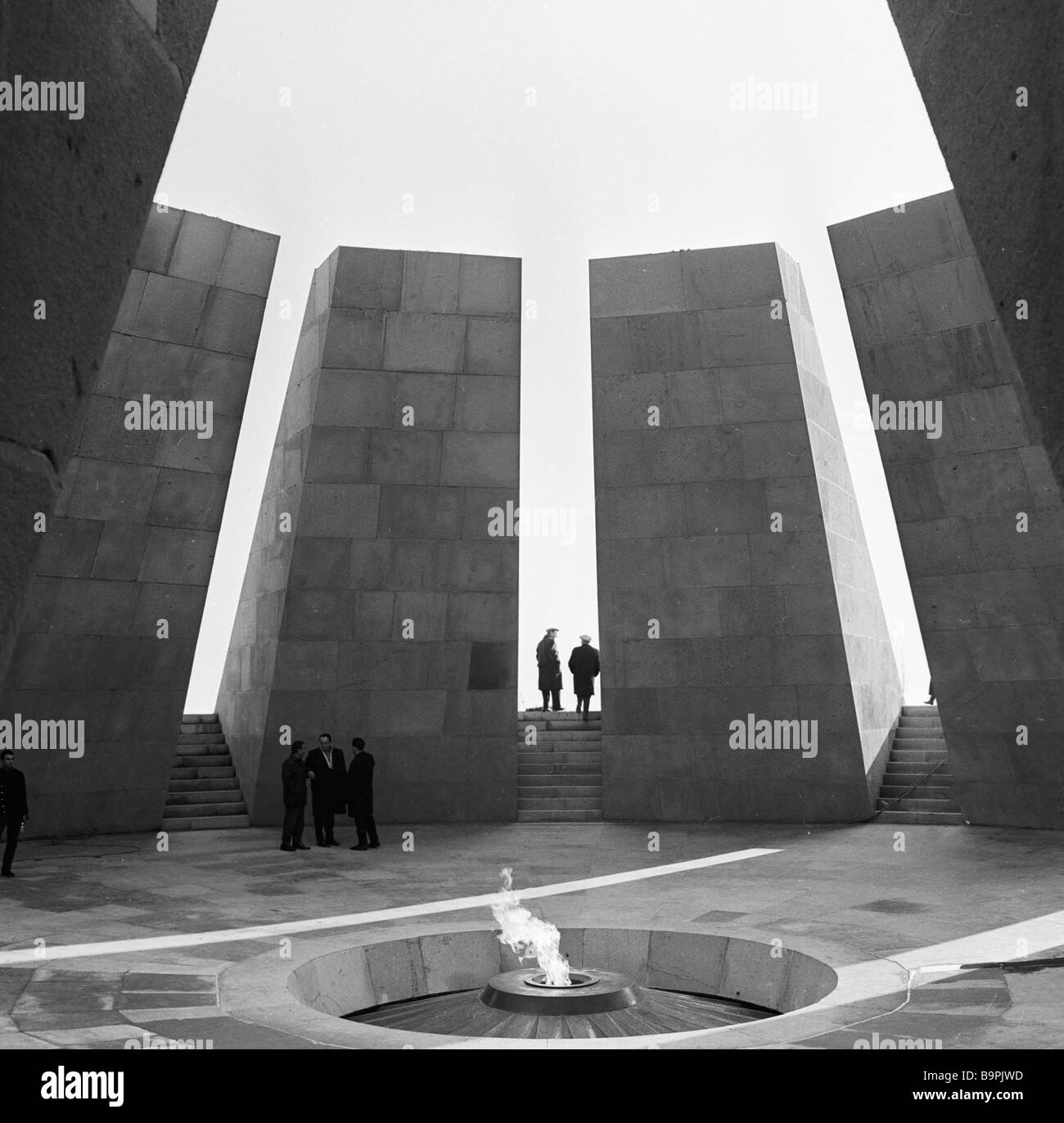 A monument to Armenian victims of the 1915 Turkish massacre erected in ...