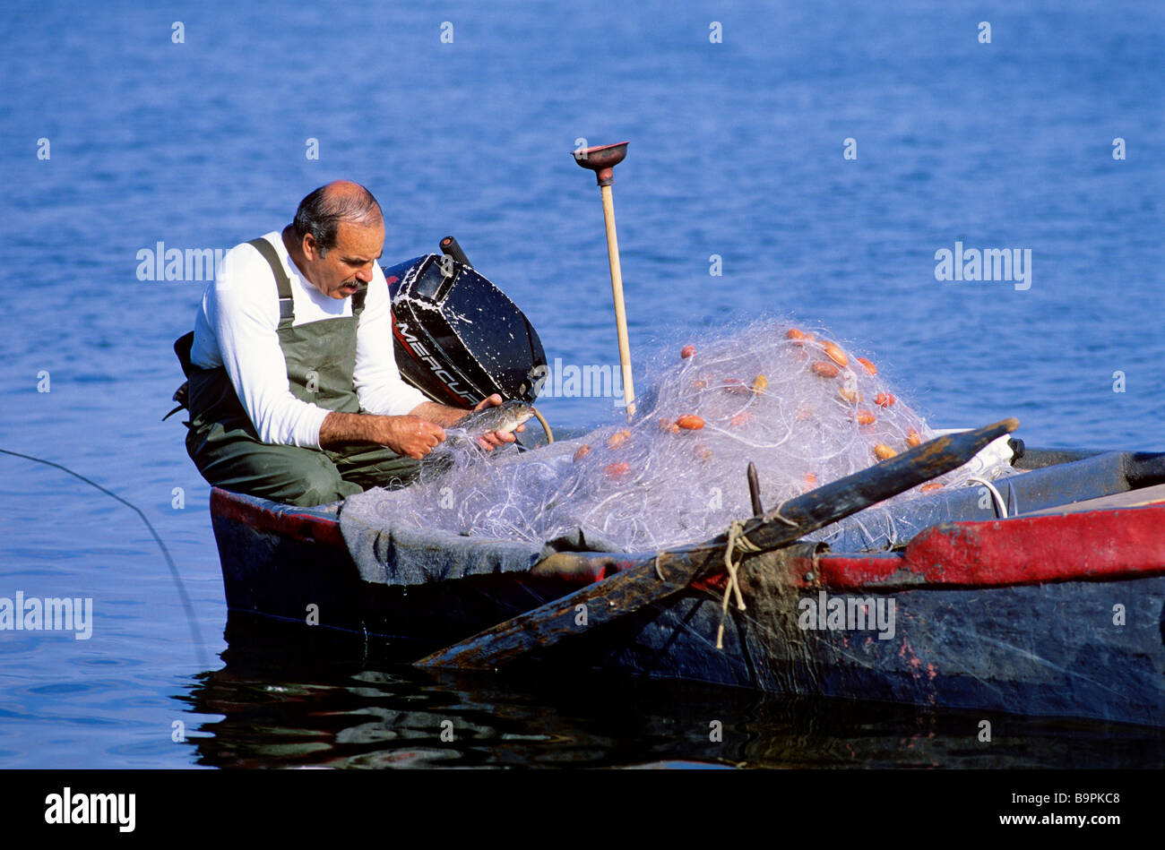 Sea of galilee fishing hi-res stock photography and images - Alamy
