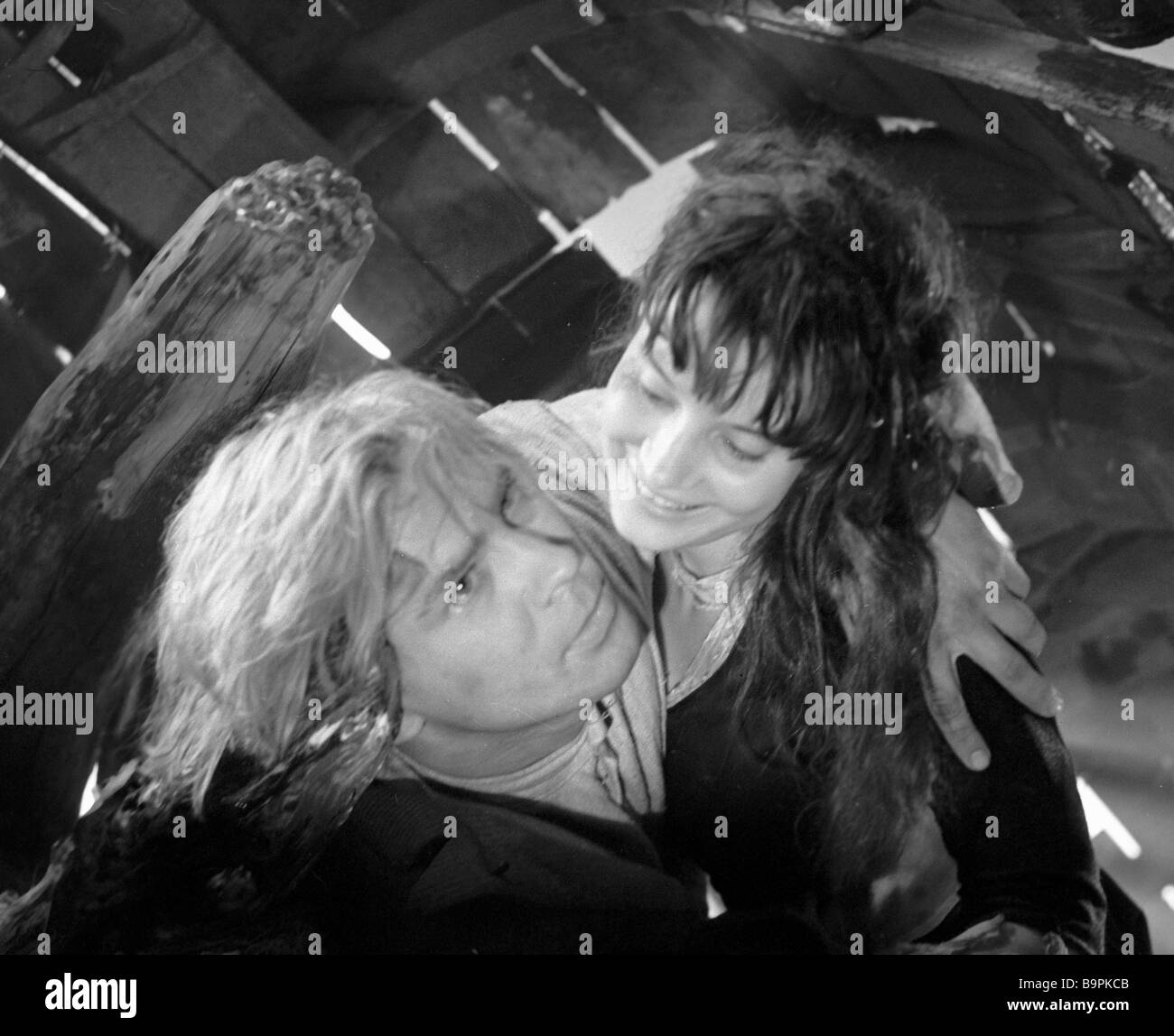 Alexei Loktev left as Alyosha and Natalya Velichko right as the girl in ...