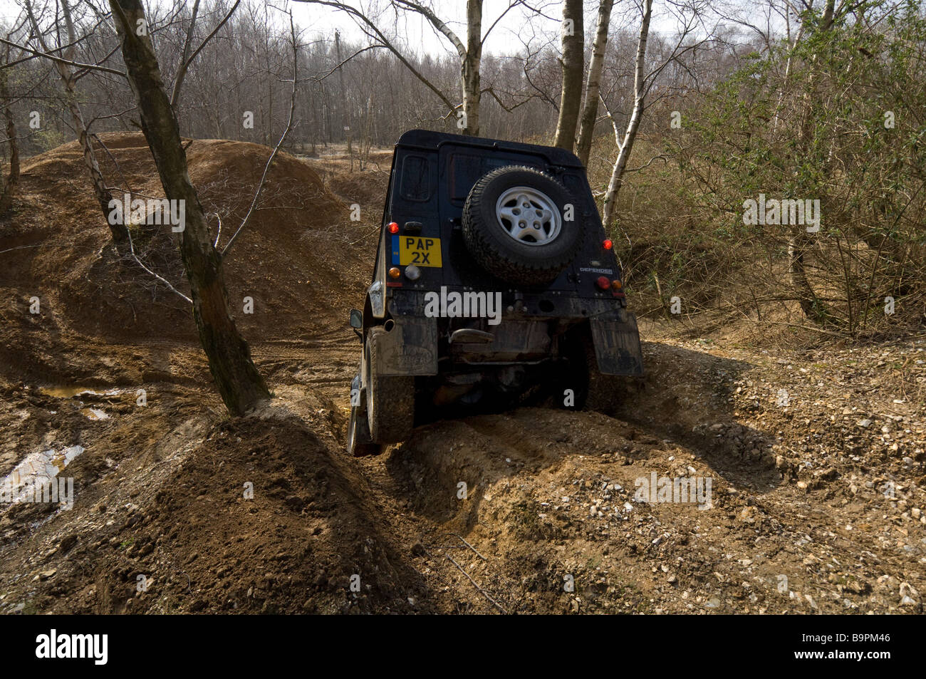 Back Of Land Rover Defender High Resolution Stock Photography and ...